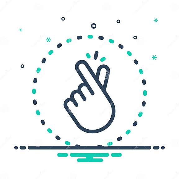 Mix Icon for Snap, Circle and Hand Stock Vector - Illustration of hand ...