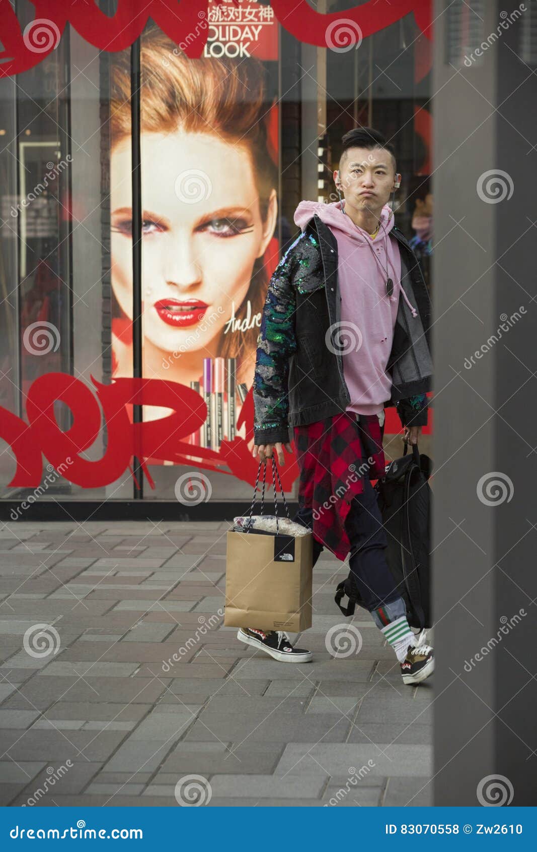 Snap portrait of a boy editorial stock photo. Image of china - 83070558
