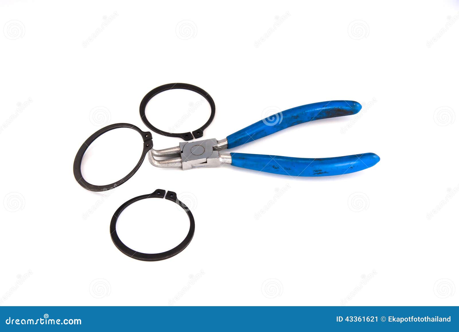 Snap-ring pliers stock image. Image of ring, external - 43361621