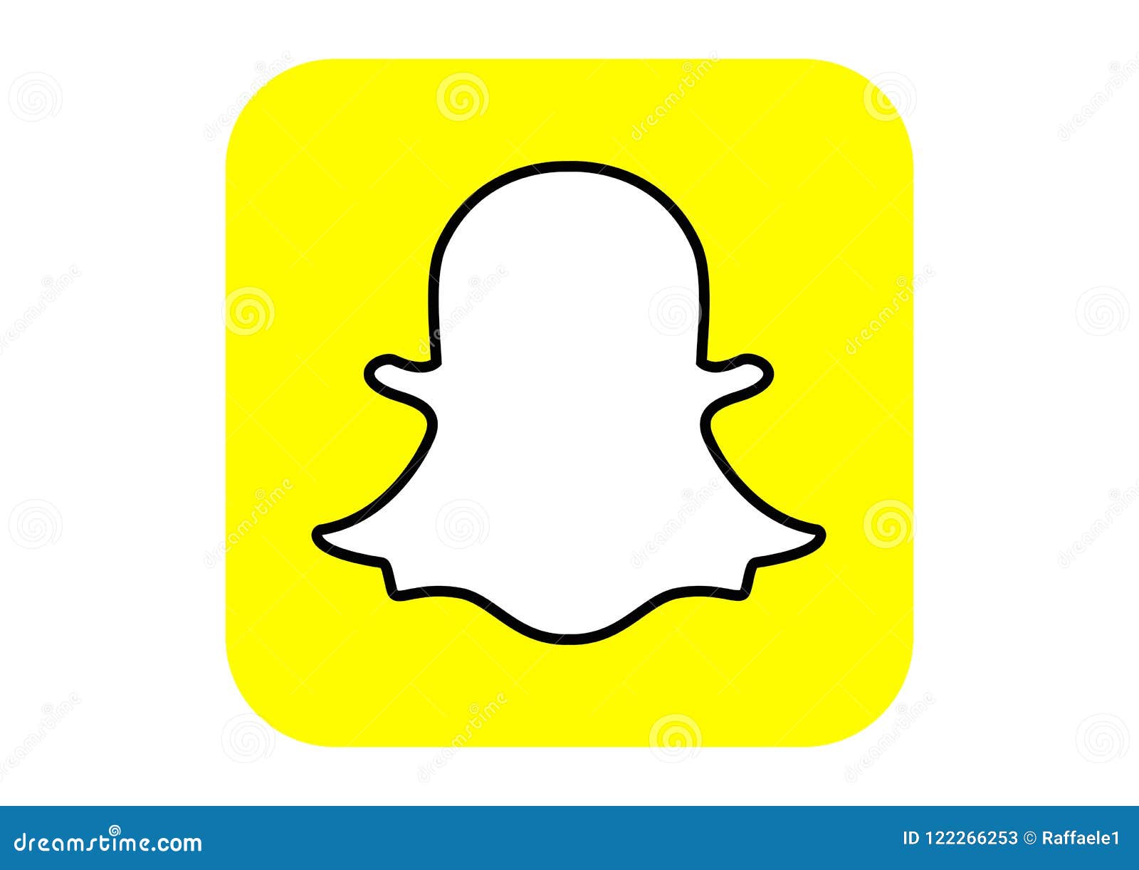 Snapchat Social Media Logo editorial stock photo. Illustration of ... Snapchat Social Media Logo editorial stock photo. Illustration of ...