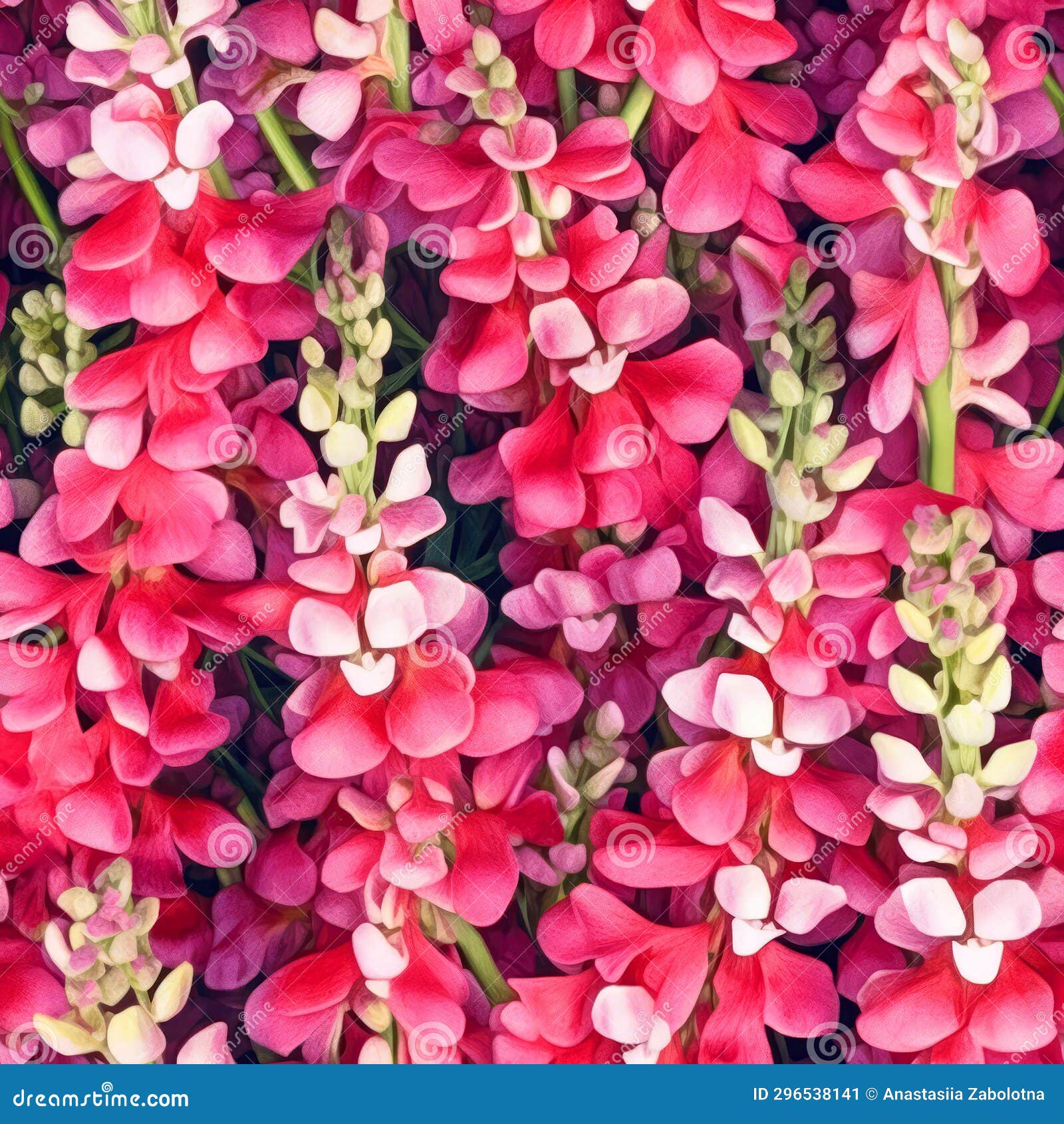 Snapdragons Closeup, Background. Seamless Background. Generative AI ...