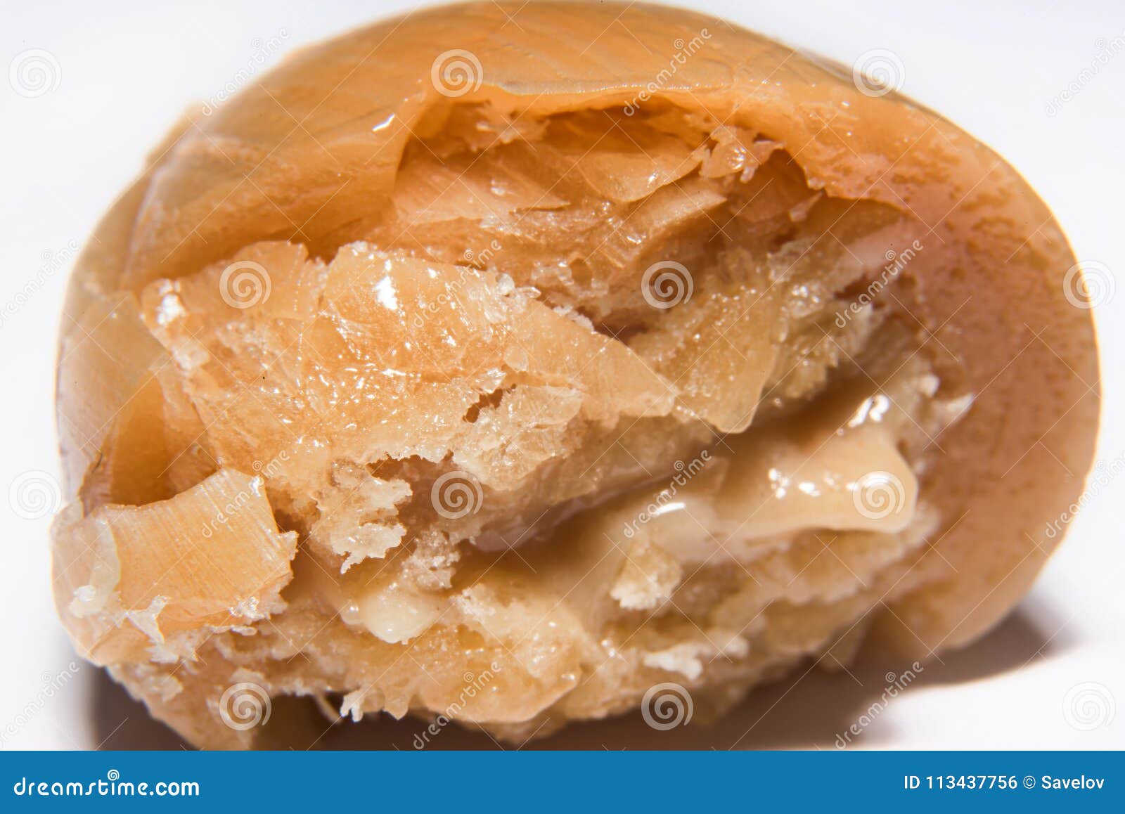 Snapping Vanilla Candy Macro Stock Photo - Image of confection ...