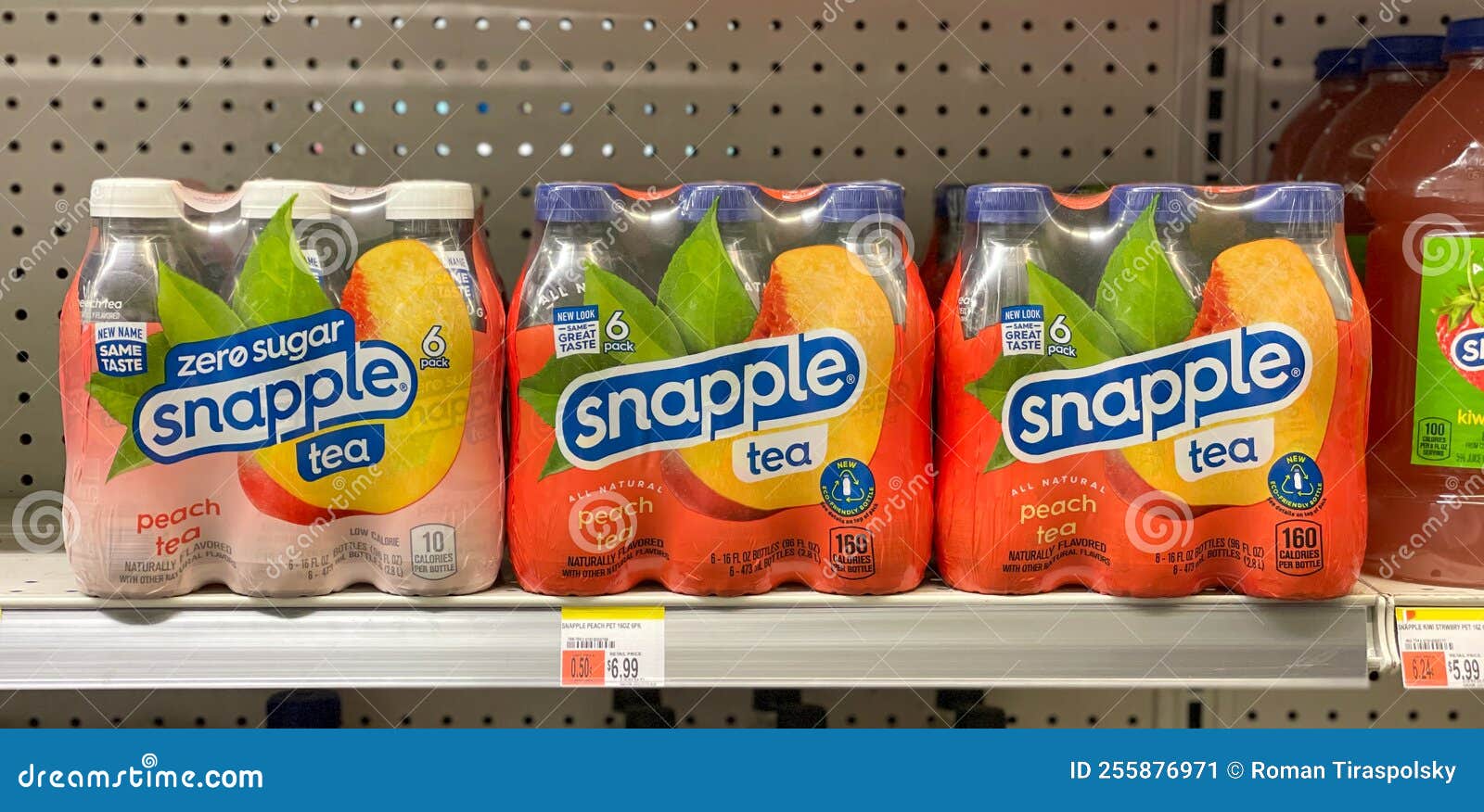 Snapple peach tea editorial photo. Image of flavored - 255876971