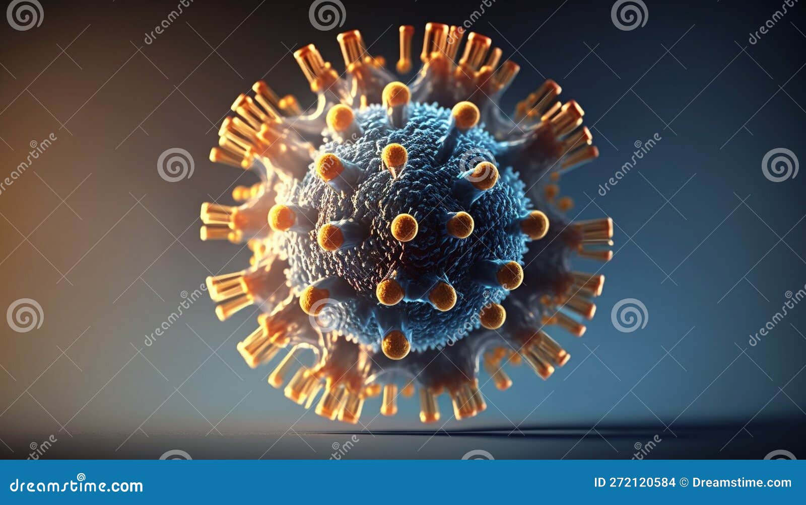 Snapshot of Coronavirus Under a Microscope, COVID-19, Generative Ai ...
