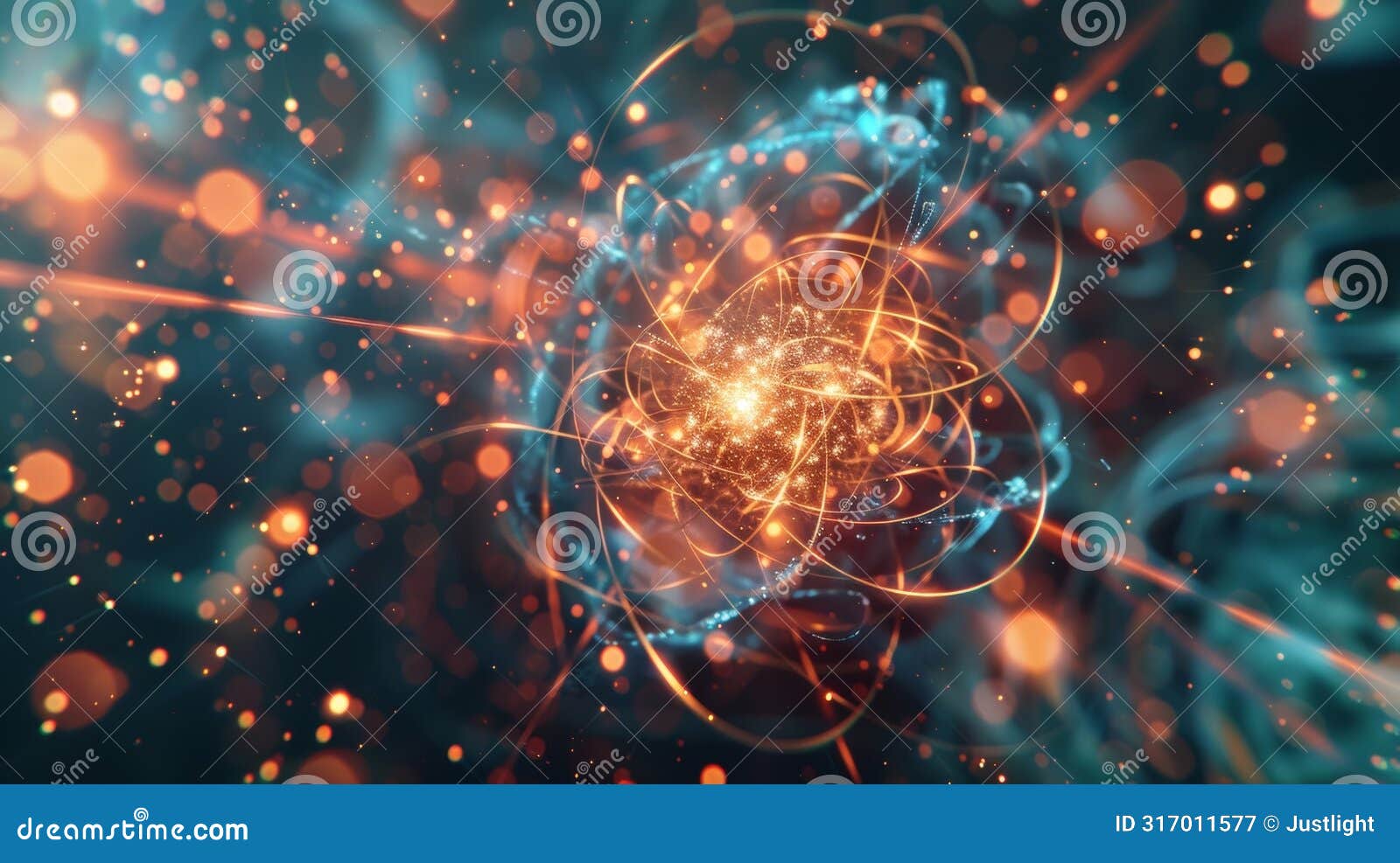 A Snapshot of the Microscopic Chaos that Occurs within an Atom with ...