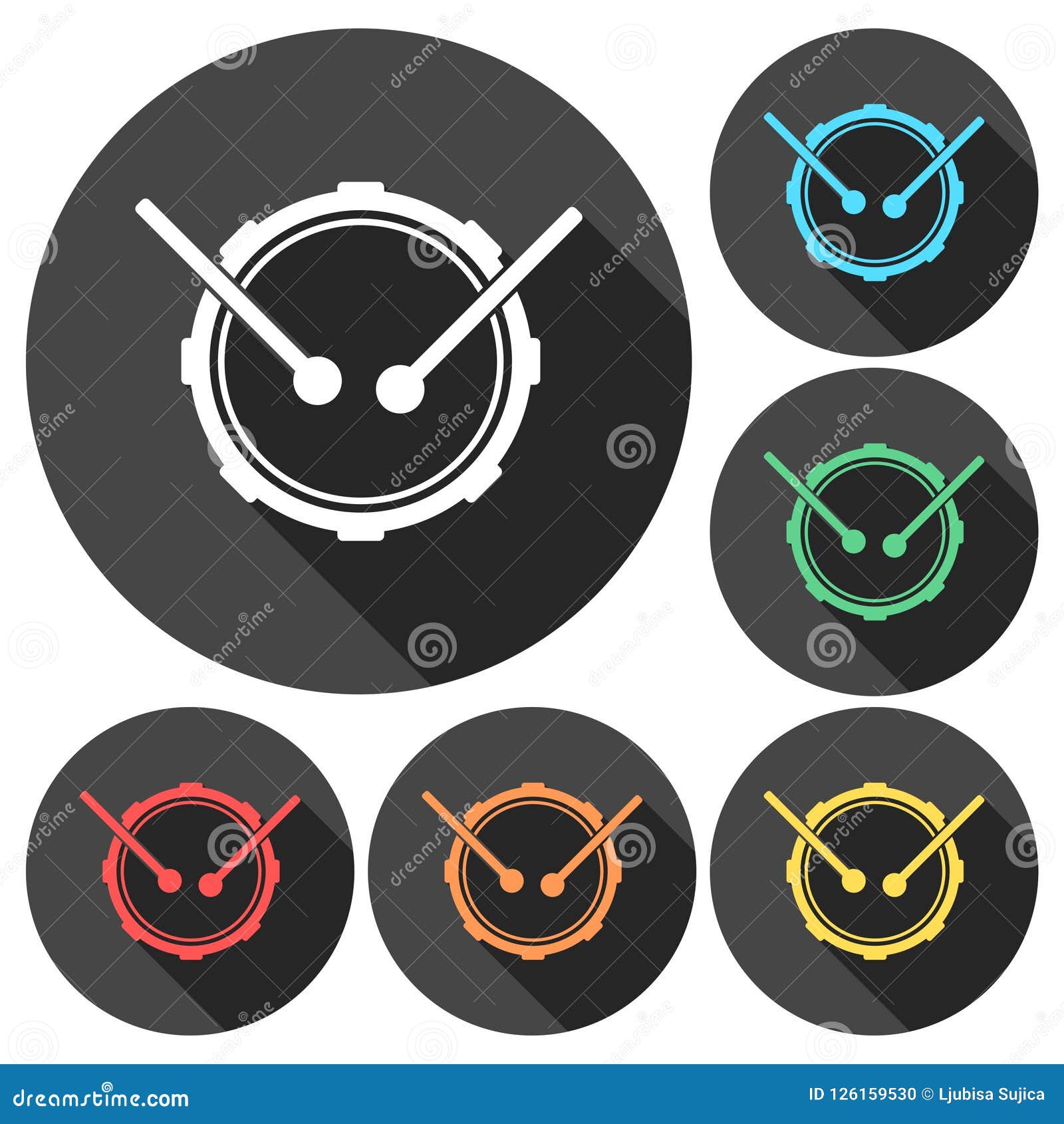 Snare Drum Linear Icon. Modern Outline Snare Drum Logo Concept O Vector ...