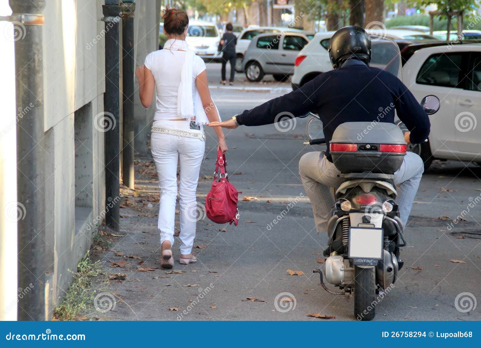 Snatching editorial stock image. Image of stealing, robbery - 26758294
