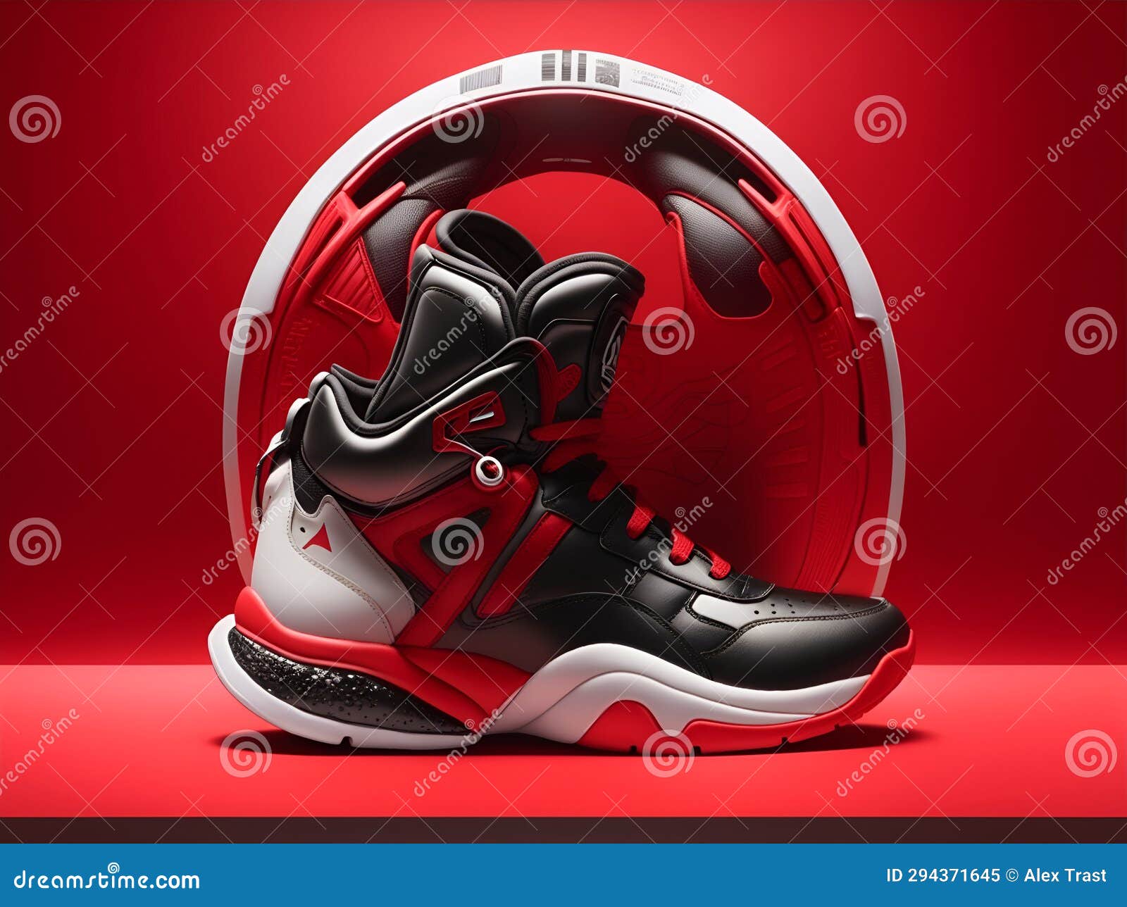 Sneaker Advertisement. AI Generated Stock Image - Image of shoecrush ...
