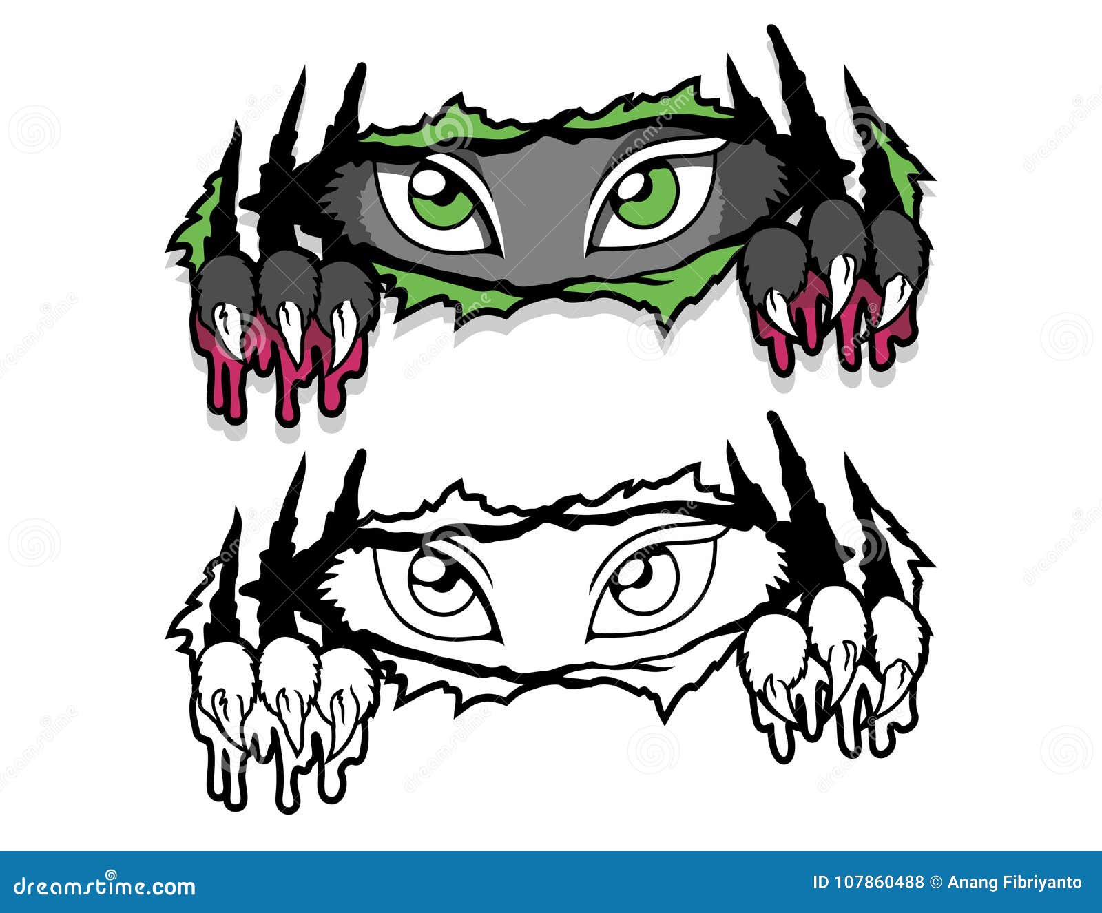 Sneaking Cat Mascot Cartoon Stock Vector - Illustration of mascot ...