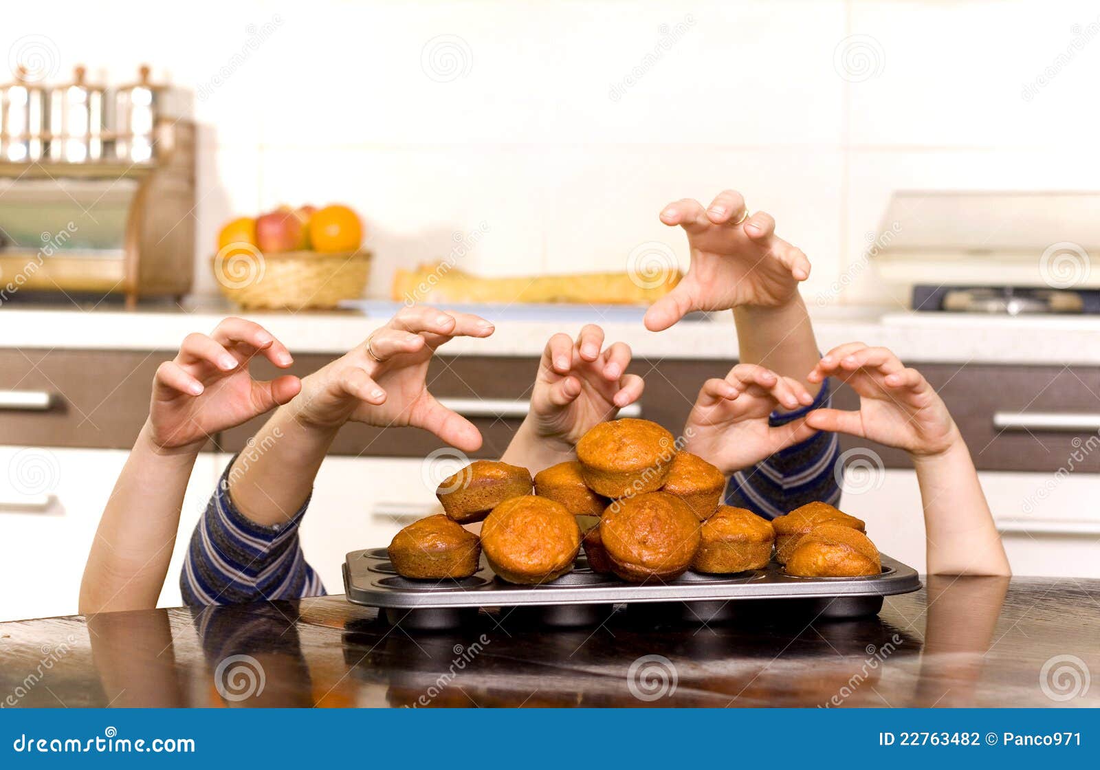Sneaking cookies stock photo. Image of baking, eating - 22763482