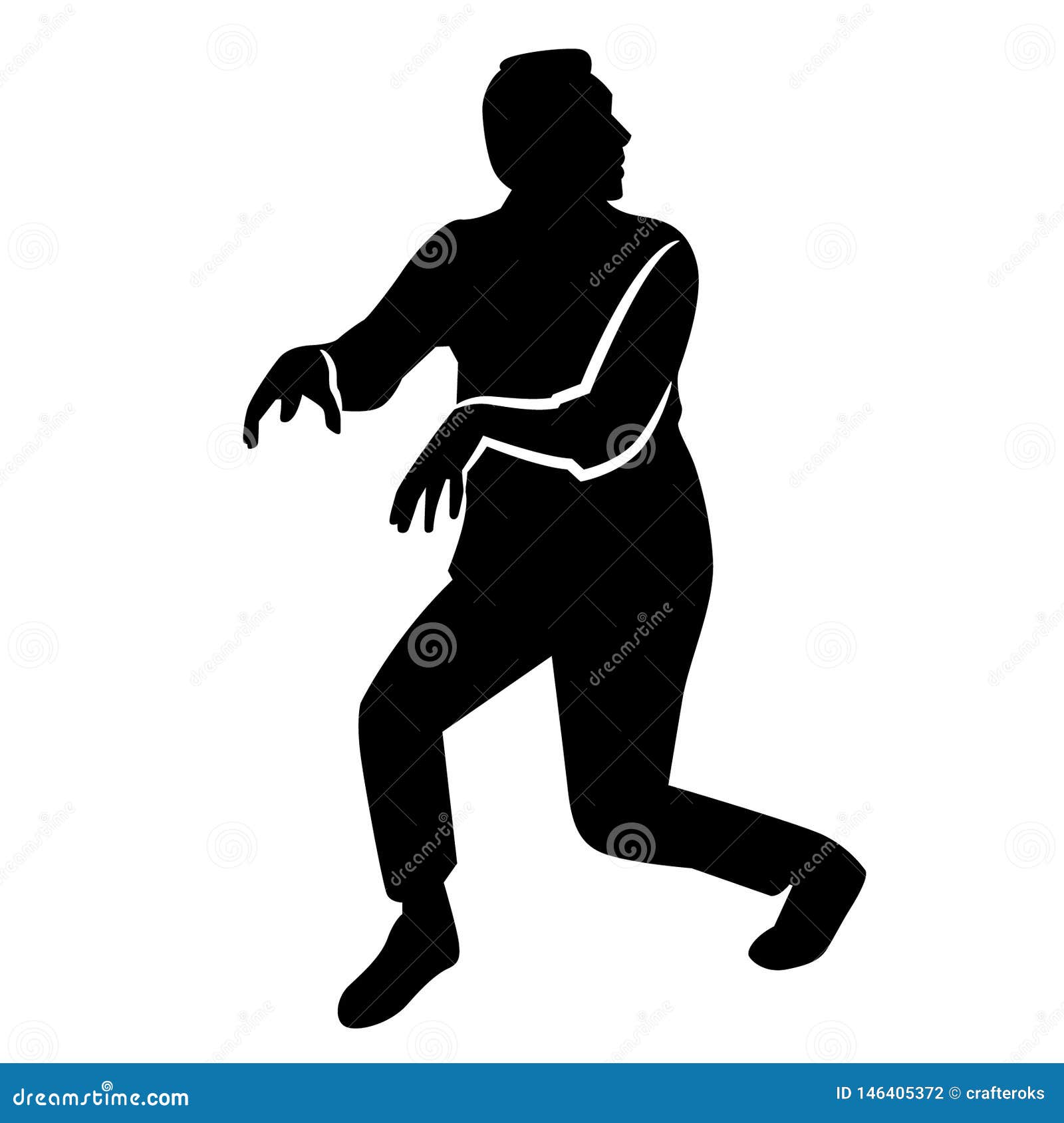 Sneaking Vector Illustration by Crafteroks Stock Vector - Illustration ...