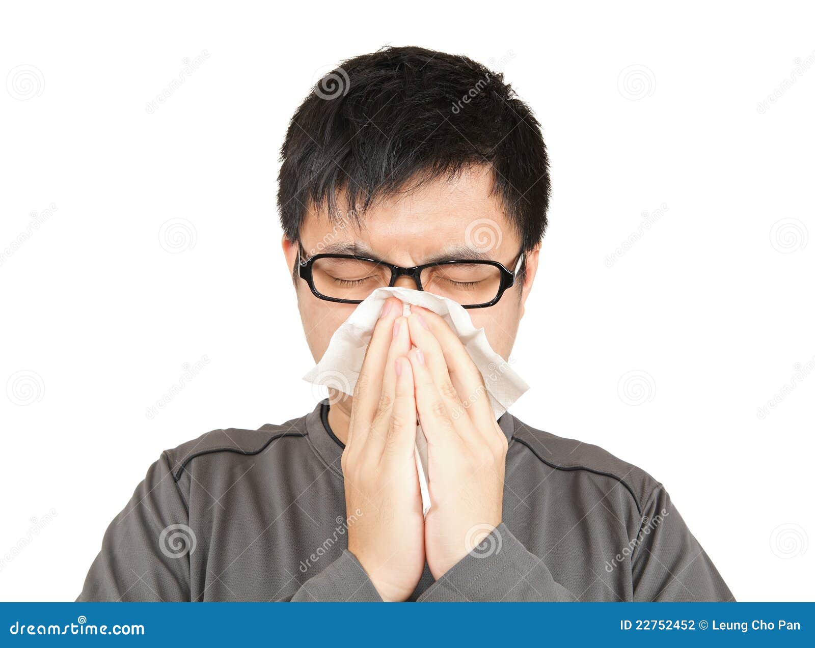 Sneeze Man Stock Photography - Image: 22752452