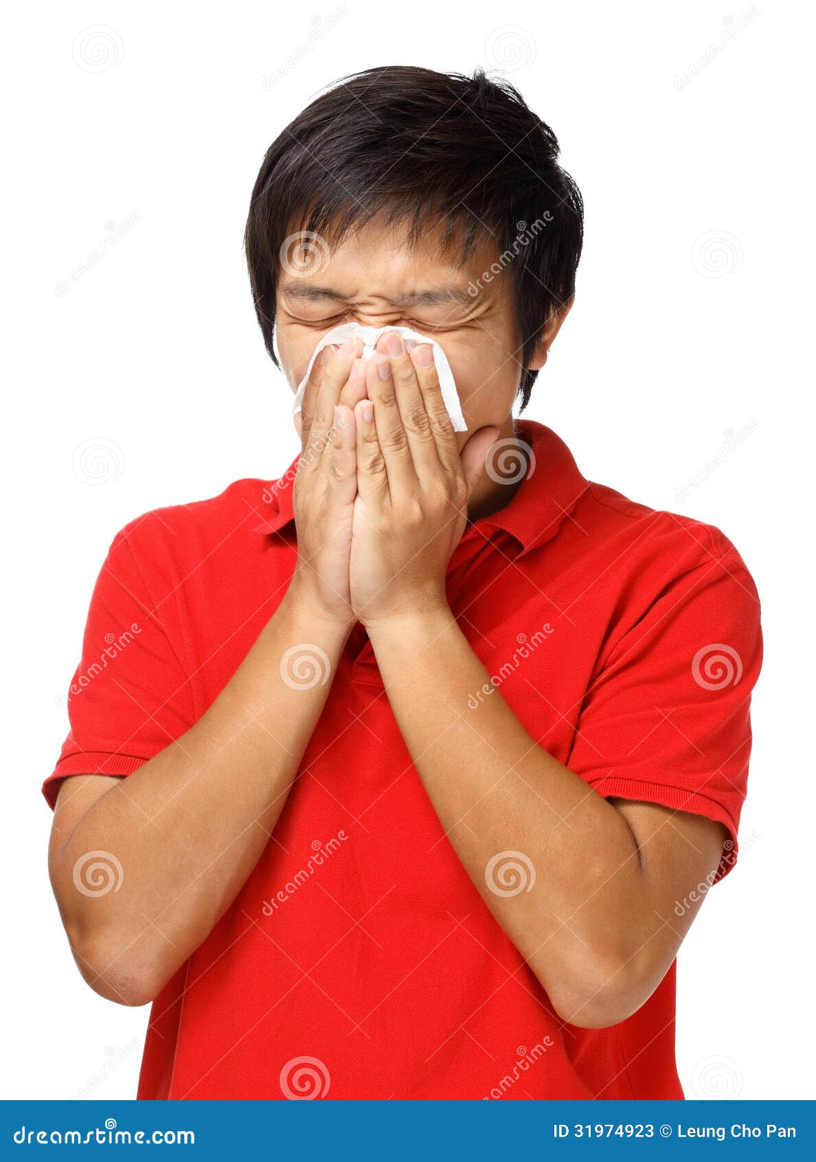 Sneezing Man Stock Photos - Image: 31974923
