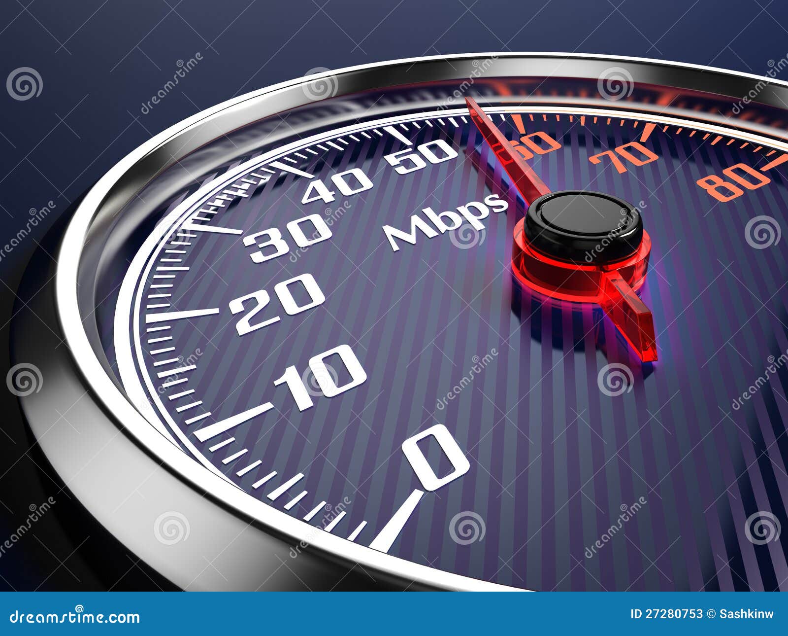 Snelheid Van Internet Aansluting Stock Illustratie - Illustration of ...