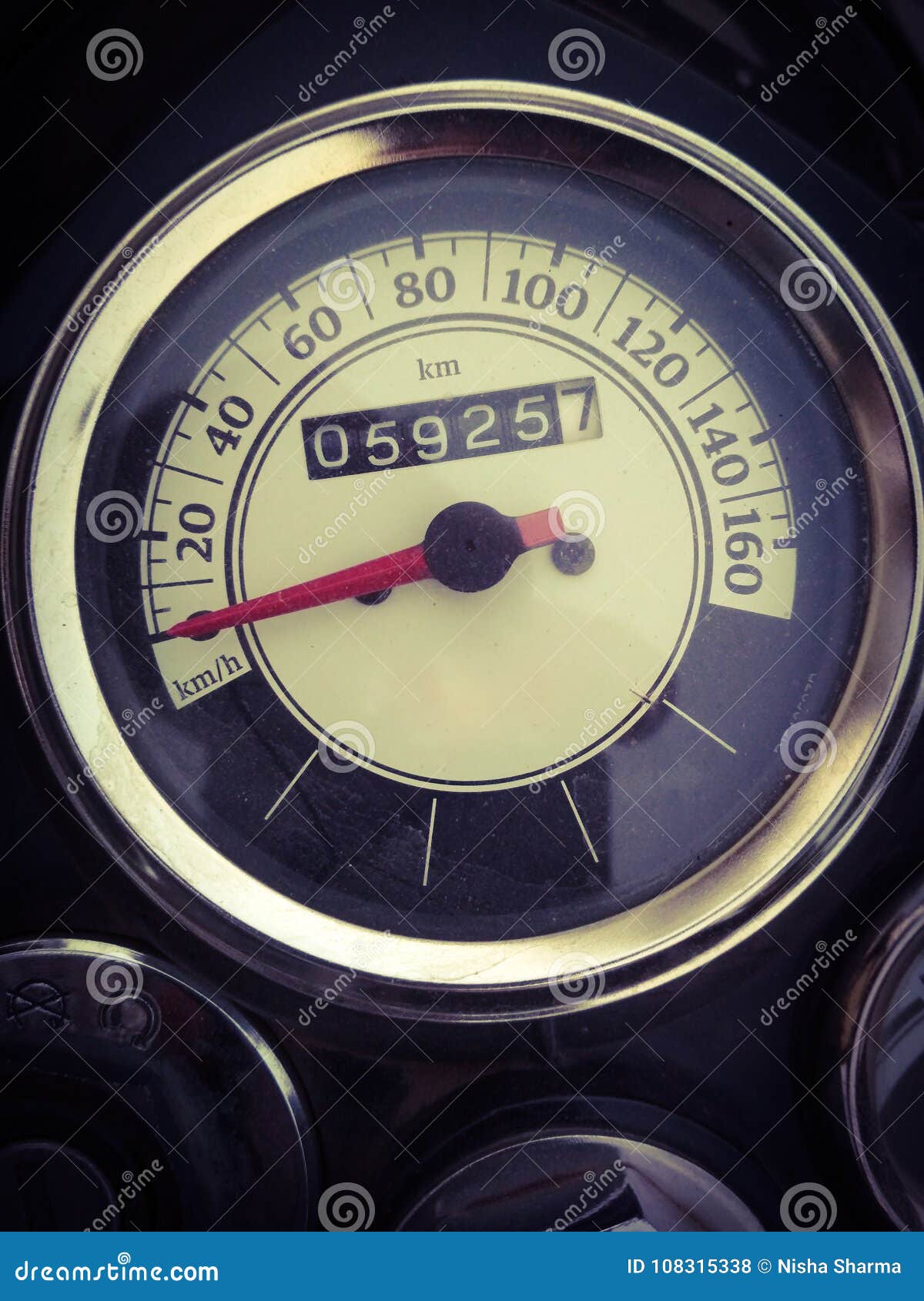 Snelheidsmeter stock foto. Image of voertuigen, gebruikt - 108315338