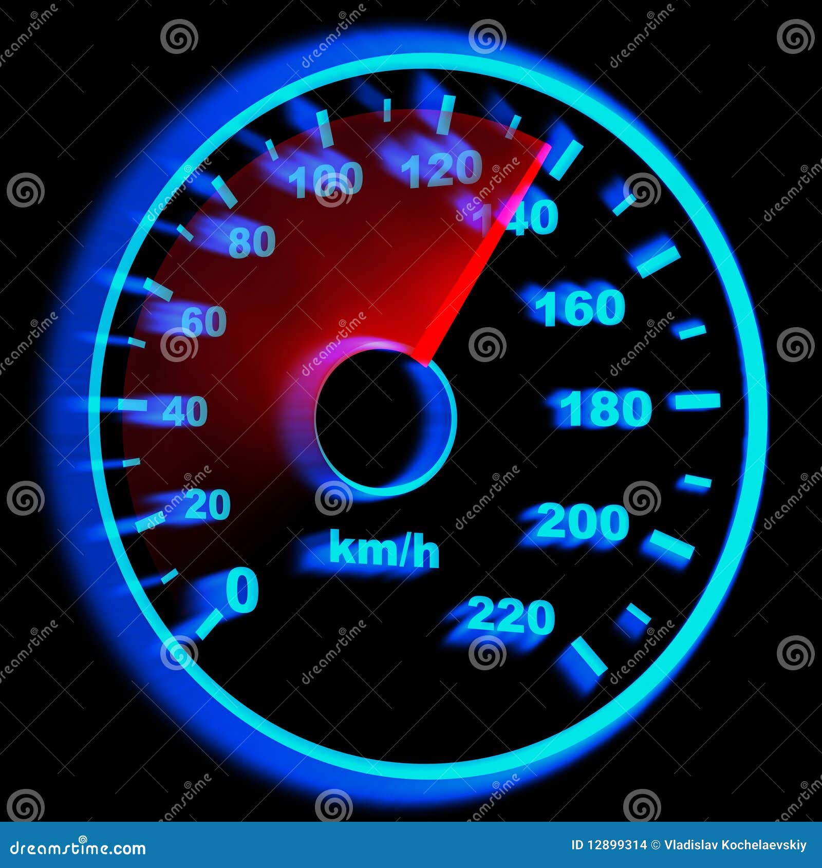 Snelheidsmeter stock foto. Afbeelding bestaande uit wijzerplaten - 12899314