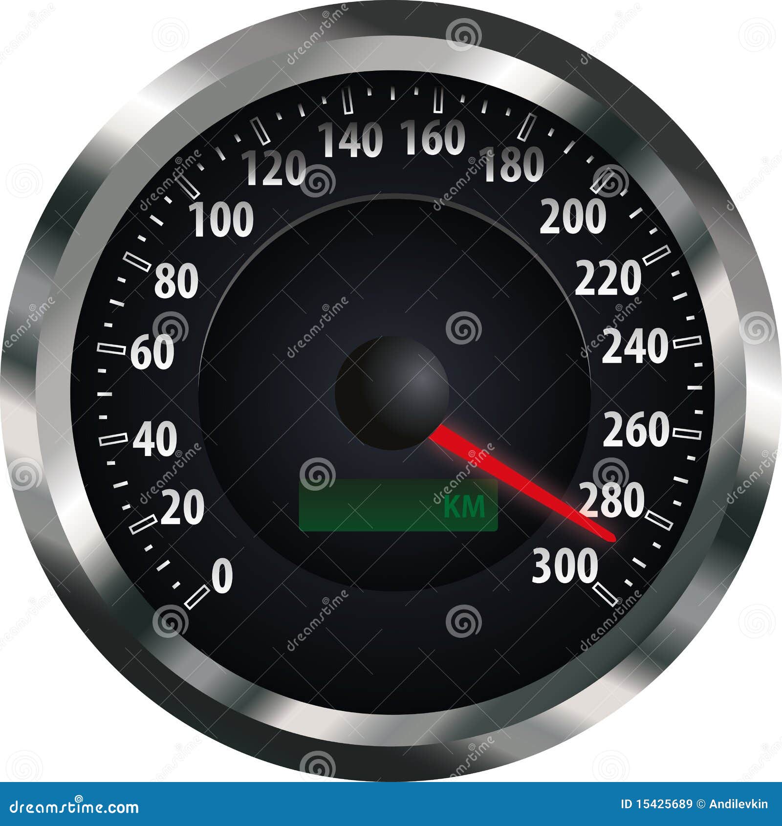 Snelheidsmeter stock illustratie. Illustration of meter - 15425689