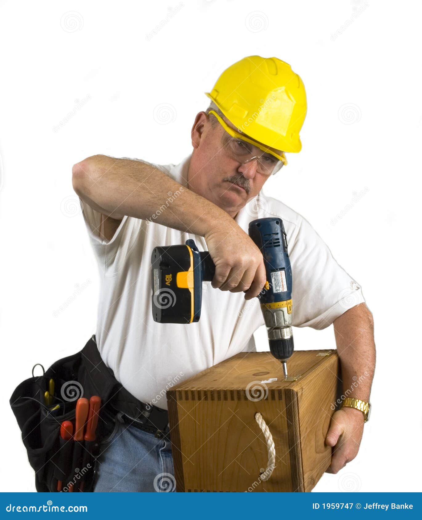 Snickare fotografering för bildbyråer. Bild av hand, snickare - 1959747