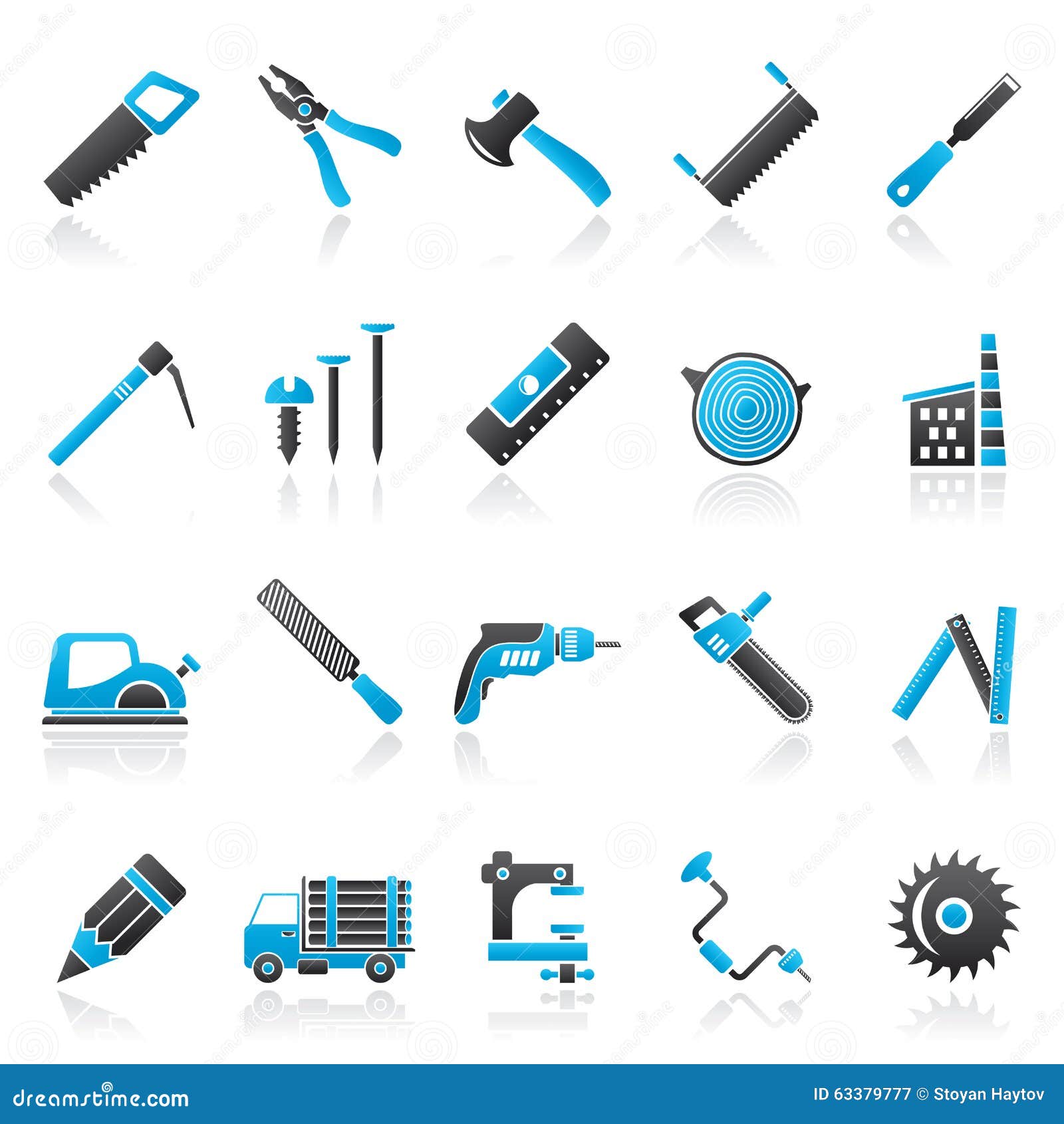 Snickeri-, Logga Och Snickerisymboler Vektor Illustrationer ...