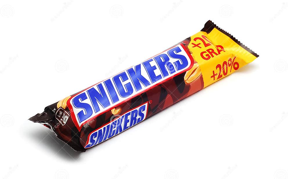 Snickers editorial stock image. Image of dessert, food - 18150549