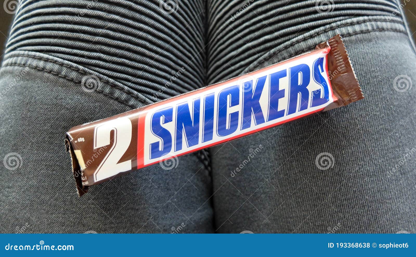 Snickers Chocolate Bar Wrapping Lies With Empty Red Coca Cola And ...