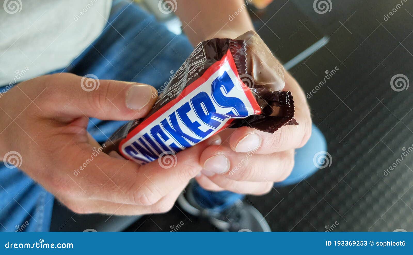 Snickers Chocolate and Candy Bar Editorial Stock Photo - Image of ...