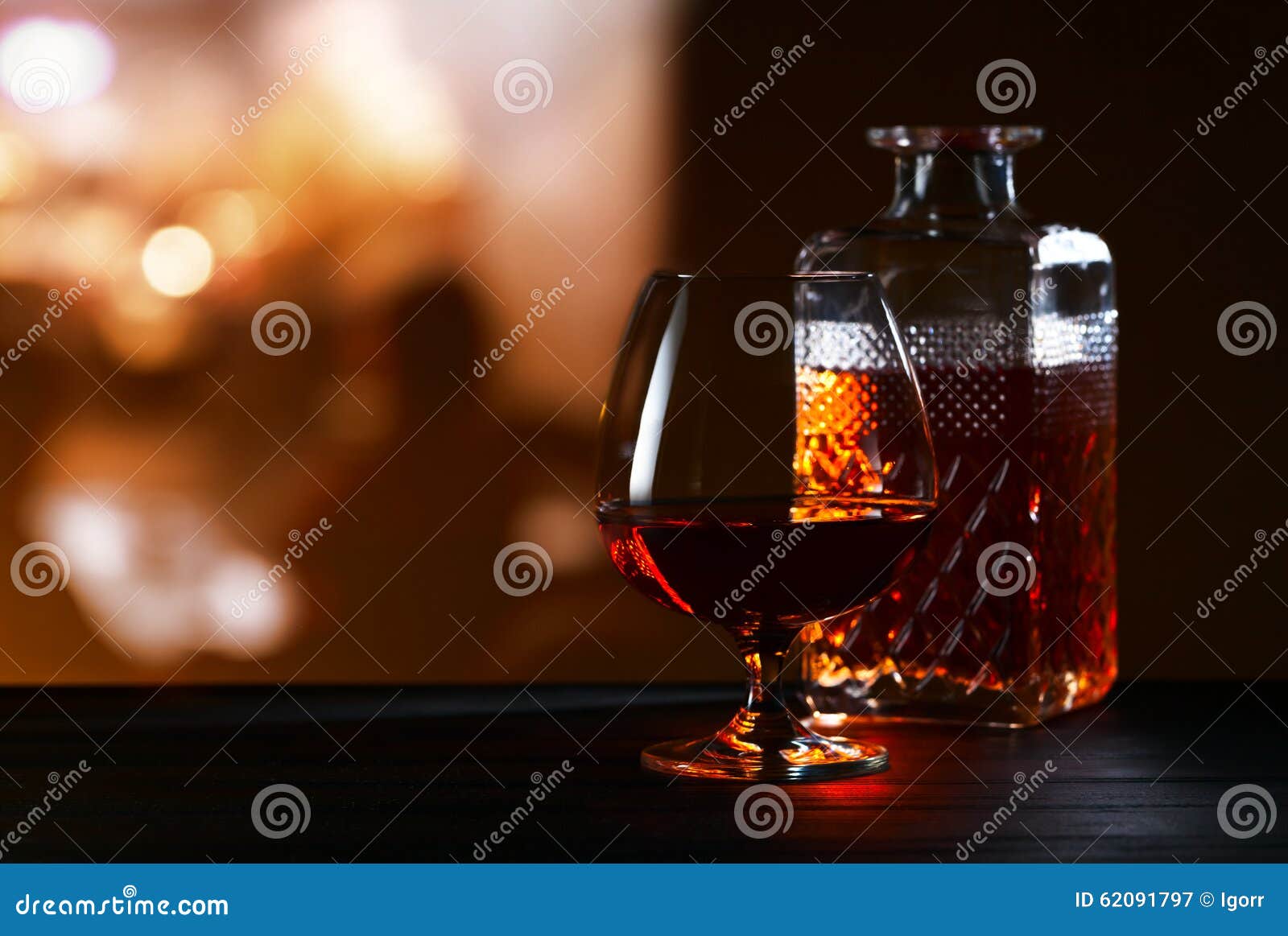 Snifter with brandy stock image. Image of snifter, color - 62091797