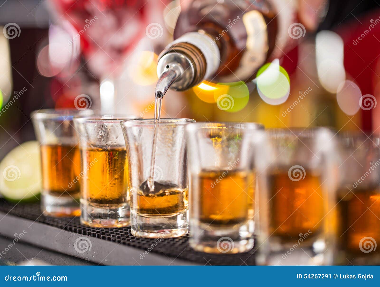 Snifters on bar desk stock image. Image of dioxide, martini - 54267291