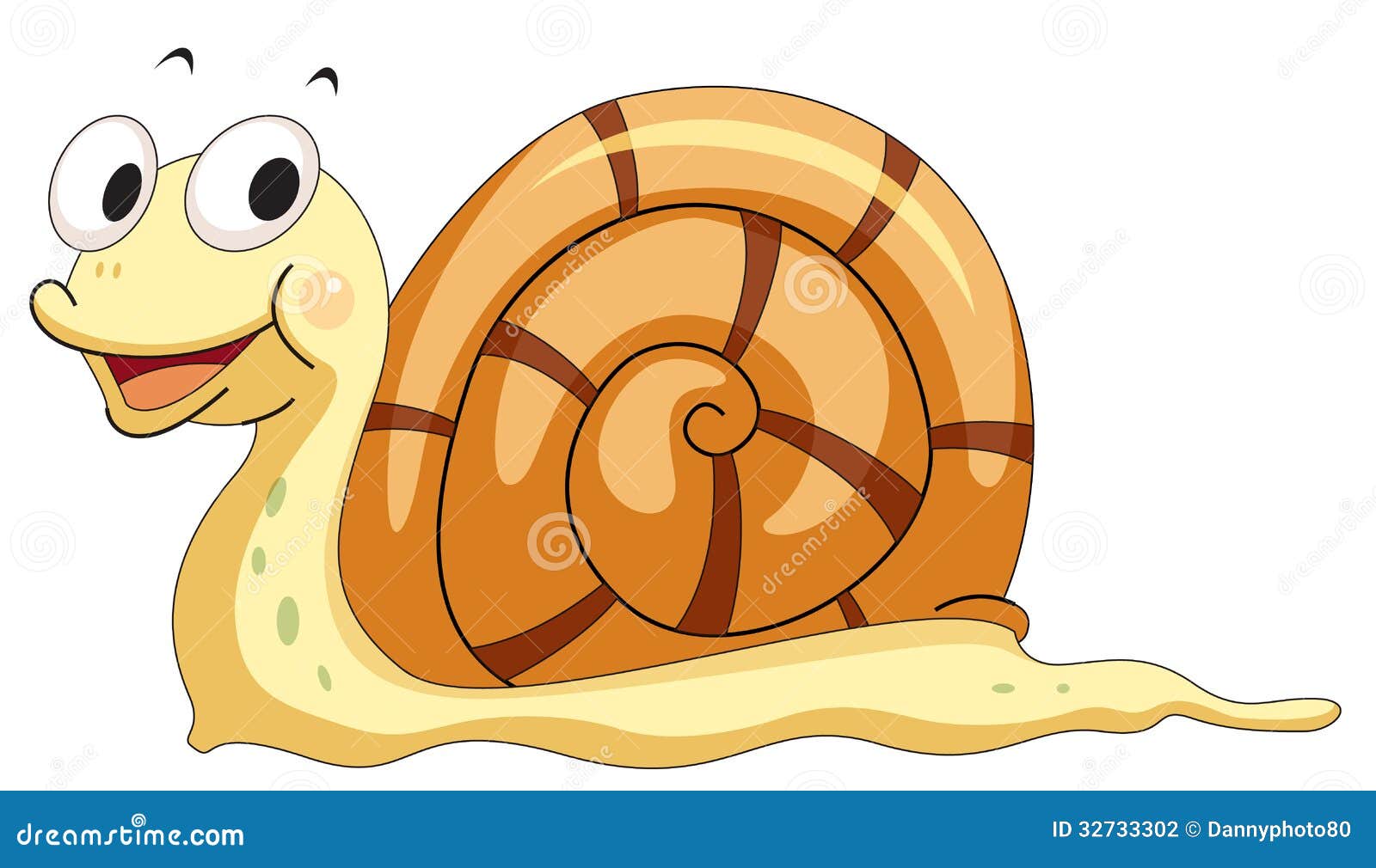 Snigel vektor illustrationer. Illustration av bred, livlig - 32733302