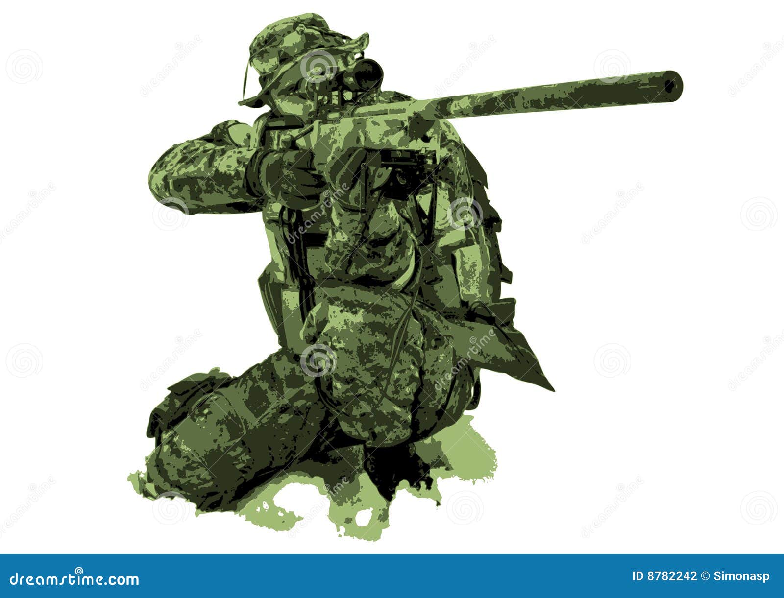Sniper Stock Photo | CartoonDealer.com #8782242