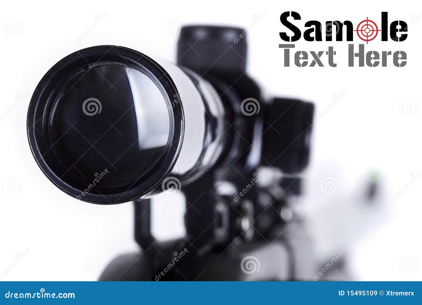 Sniper Rifle Caliber .50 BMG In Front Royalty-Free Stock Photo ...