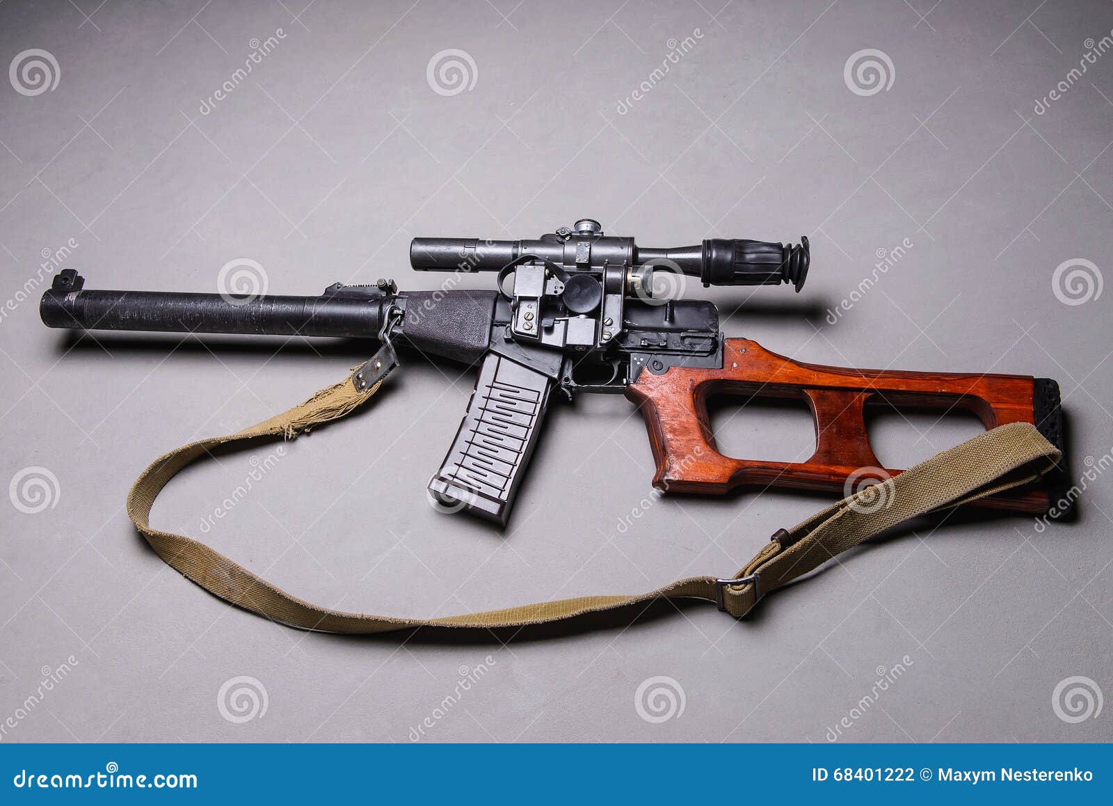 Sniper rifle stock photo. Image of caliber, weapon, ammo - 68401222