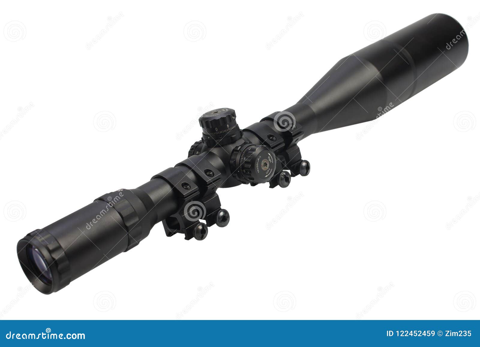 Telescopic sight stock image. Image of laser, hand, reflex - 122452459