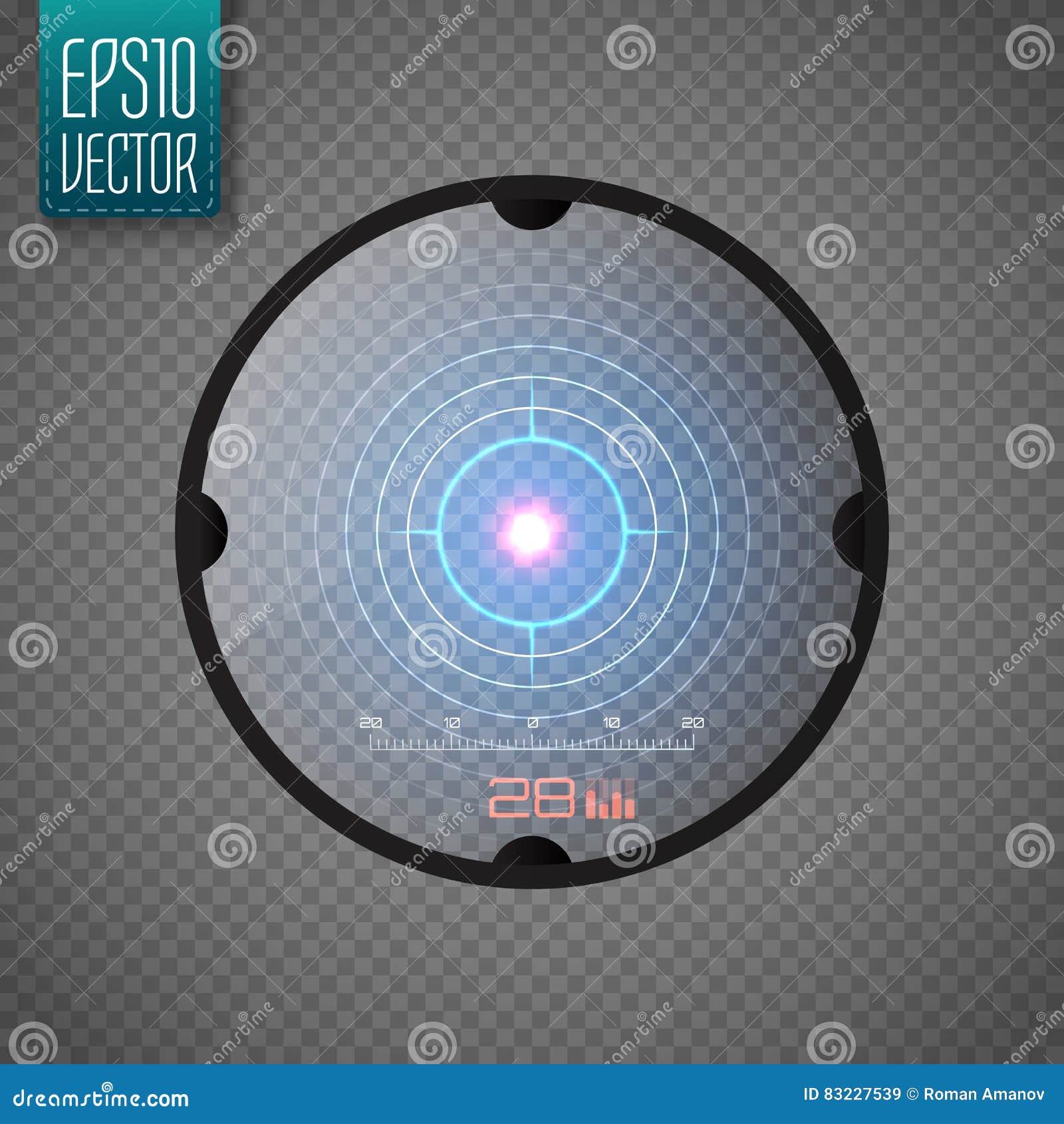 Sniper Scope . Neon Target Concept. Game Interface Element Stock Vector ... Sniper Scope . Neon Target Concept. Game Interface Element Stock Vector ...
