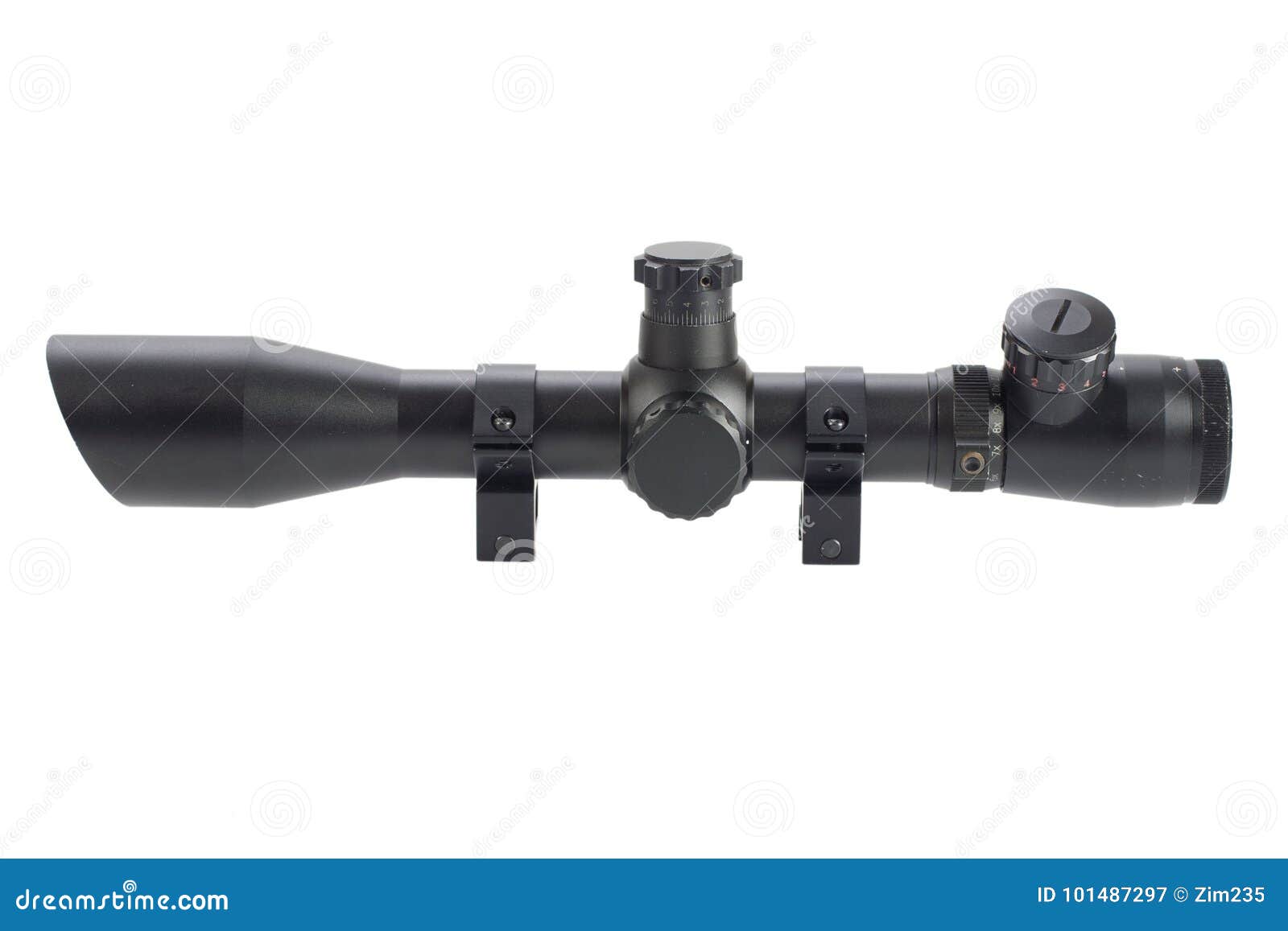 Sniper scope stock image. Image of modern, optic, precision - 101487297