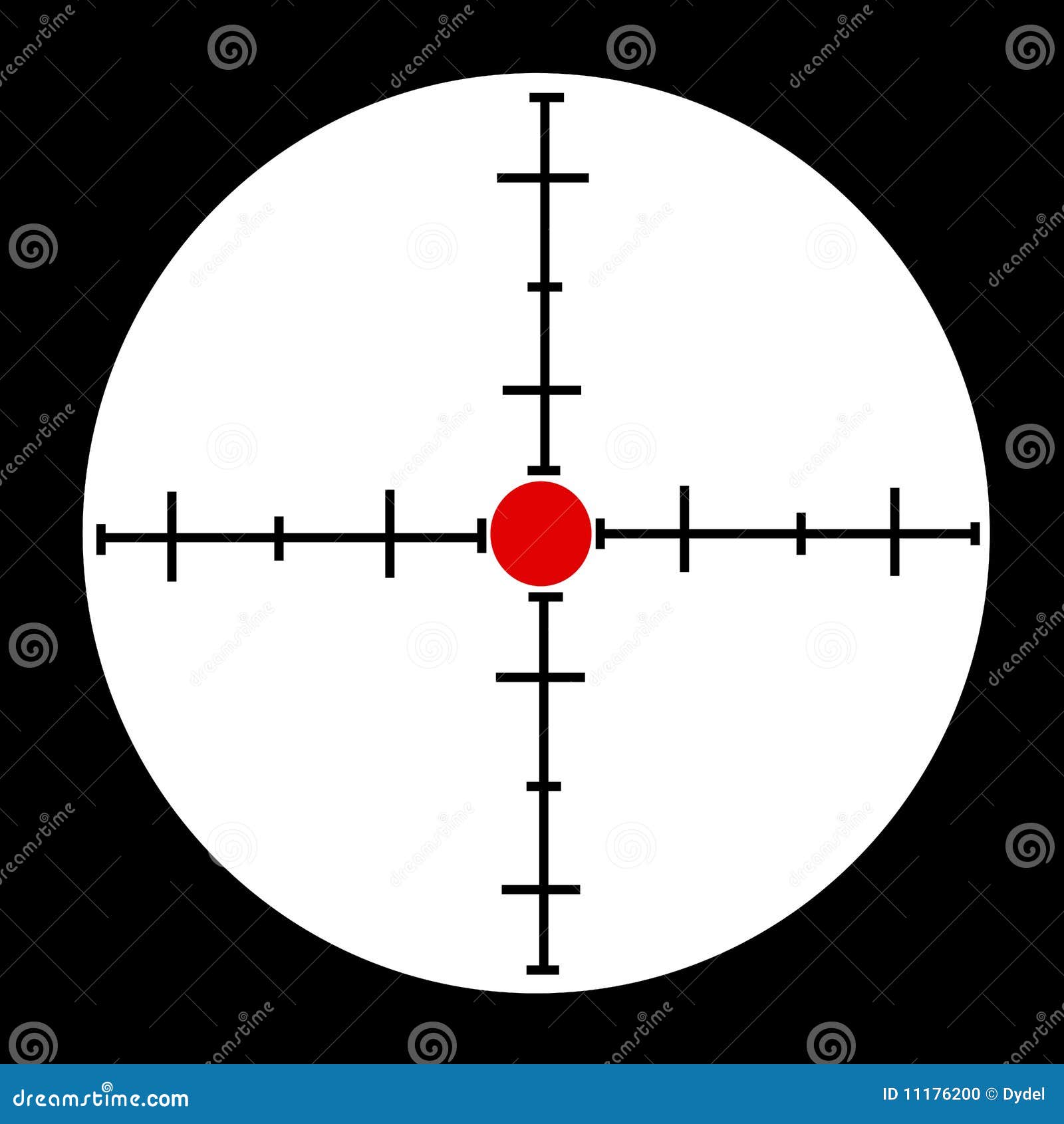 stock illustration. Illustration of aspirations, sniper - 11176200