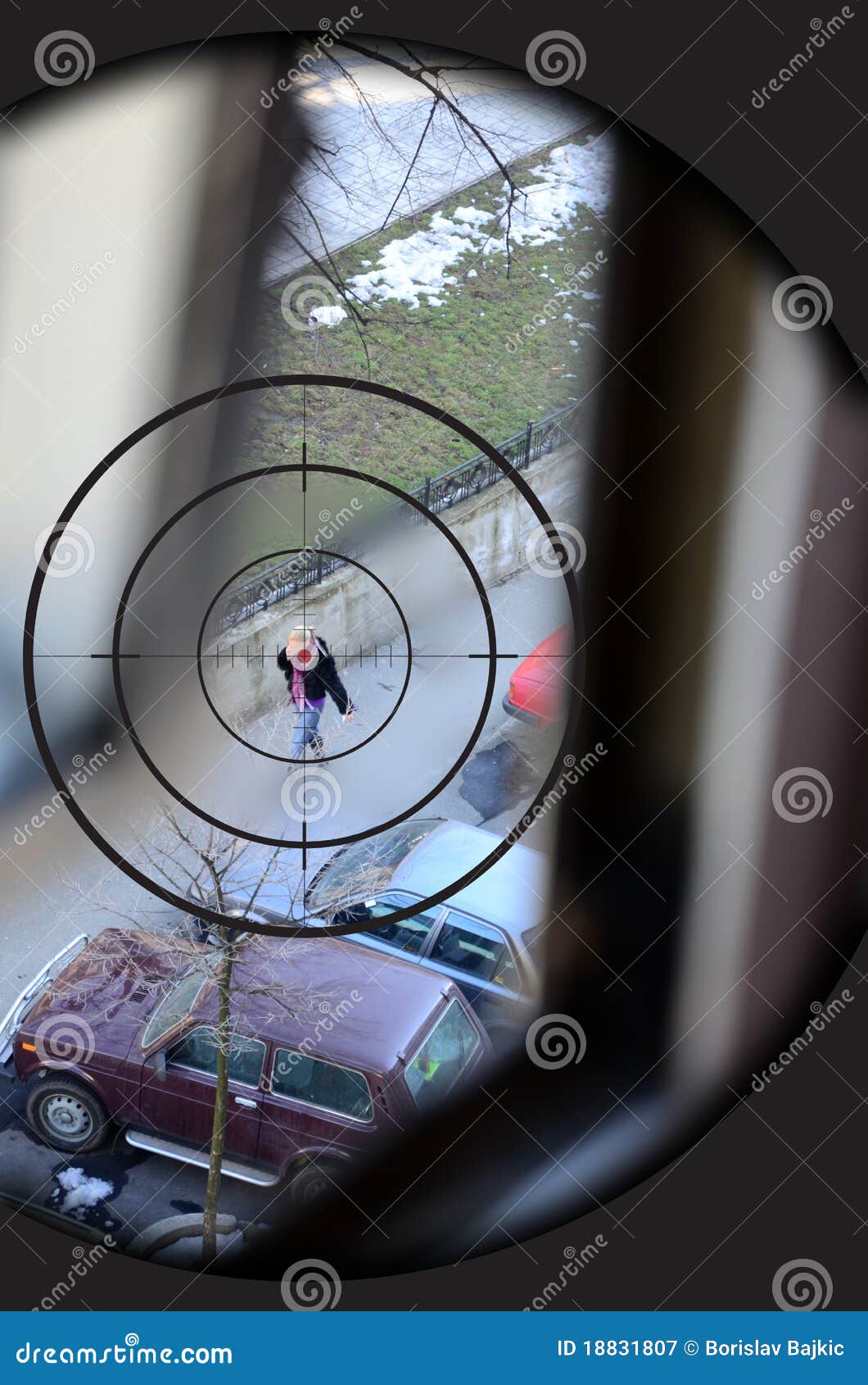 Sniper Aim Target Trooper Stock Photography | CartoonDealer.com #73797494