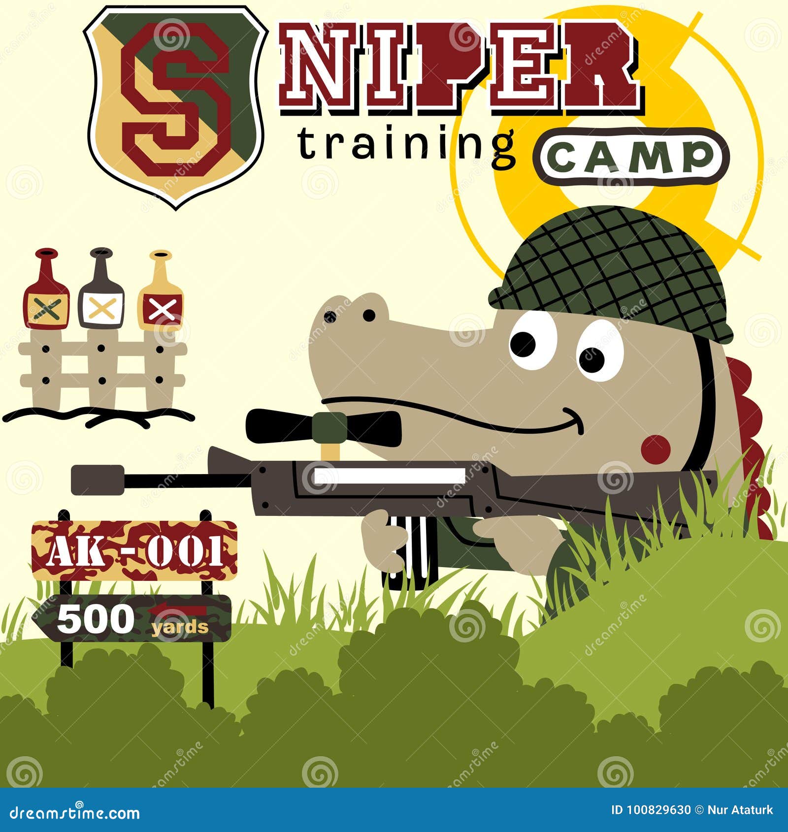 Cute Sniper Eel Vector. Ocean Sealife Clipart. | CartoonDealer.com ...