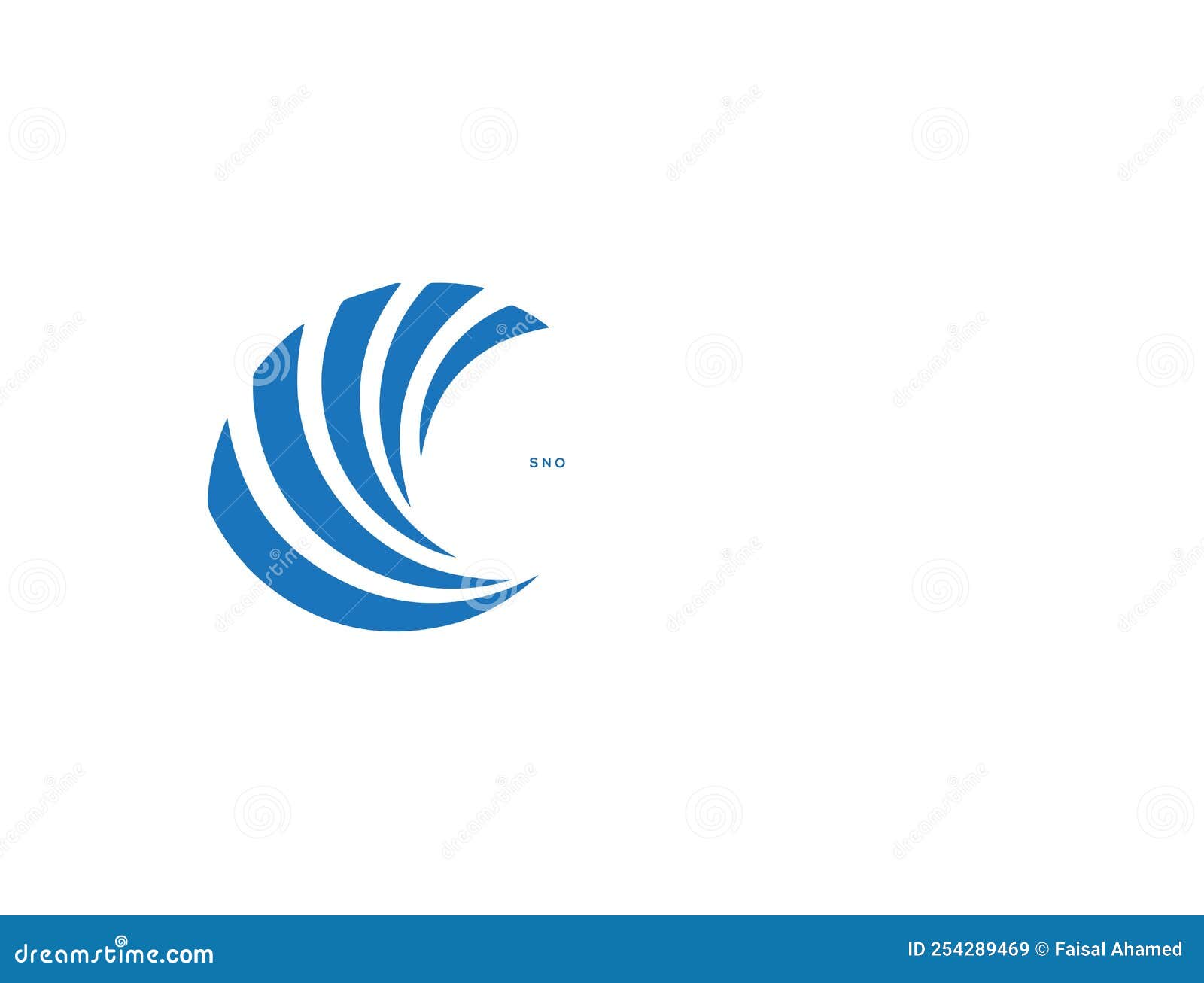SNN Letter Logo Design on White Background. SNN Creative Circle Letter ...