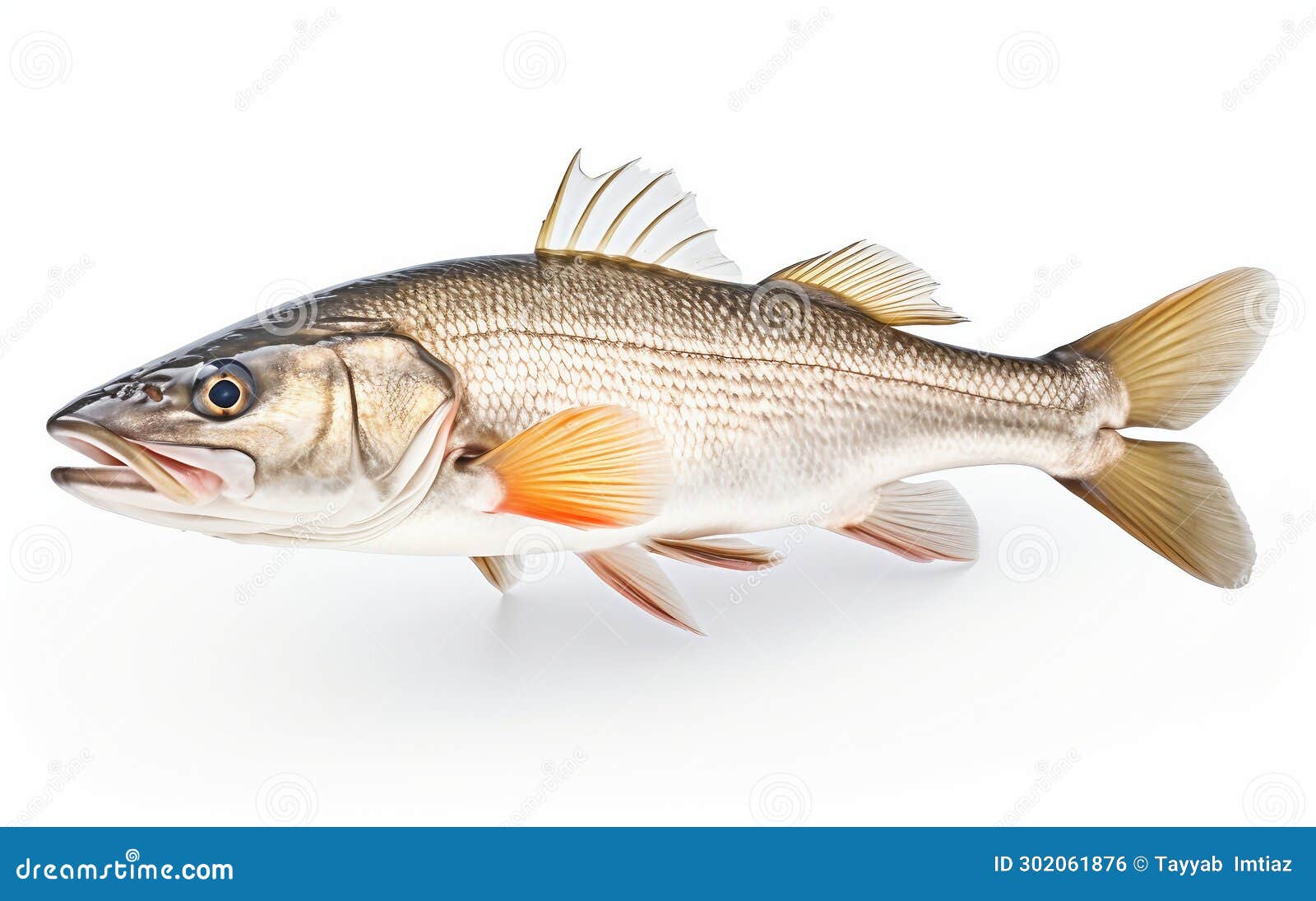 Snook Fish Isolated On Transparent Background. Stock Photography ...