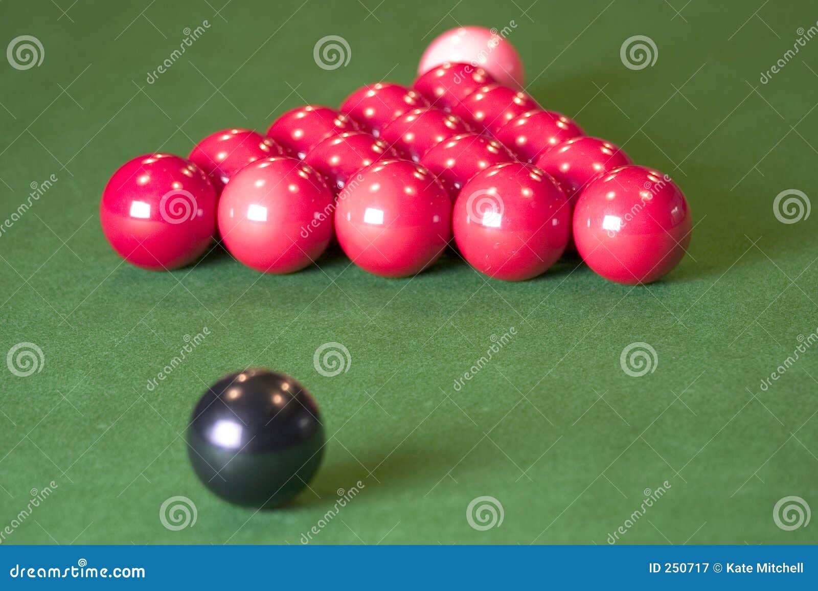 Red Snooker Balls In Triangle Stock Photo | CartoonDealer.com #108171426