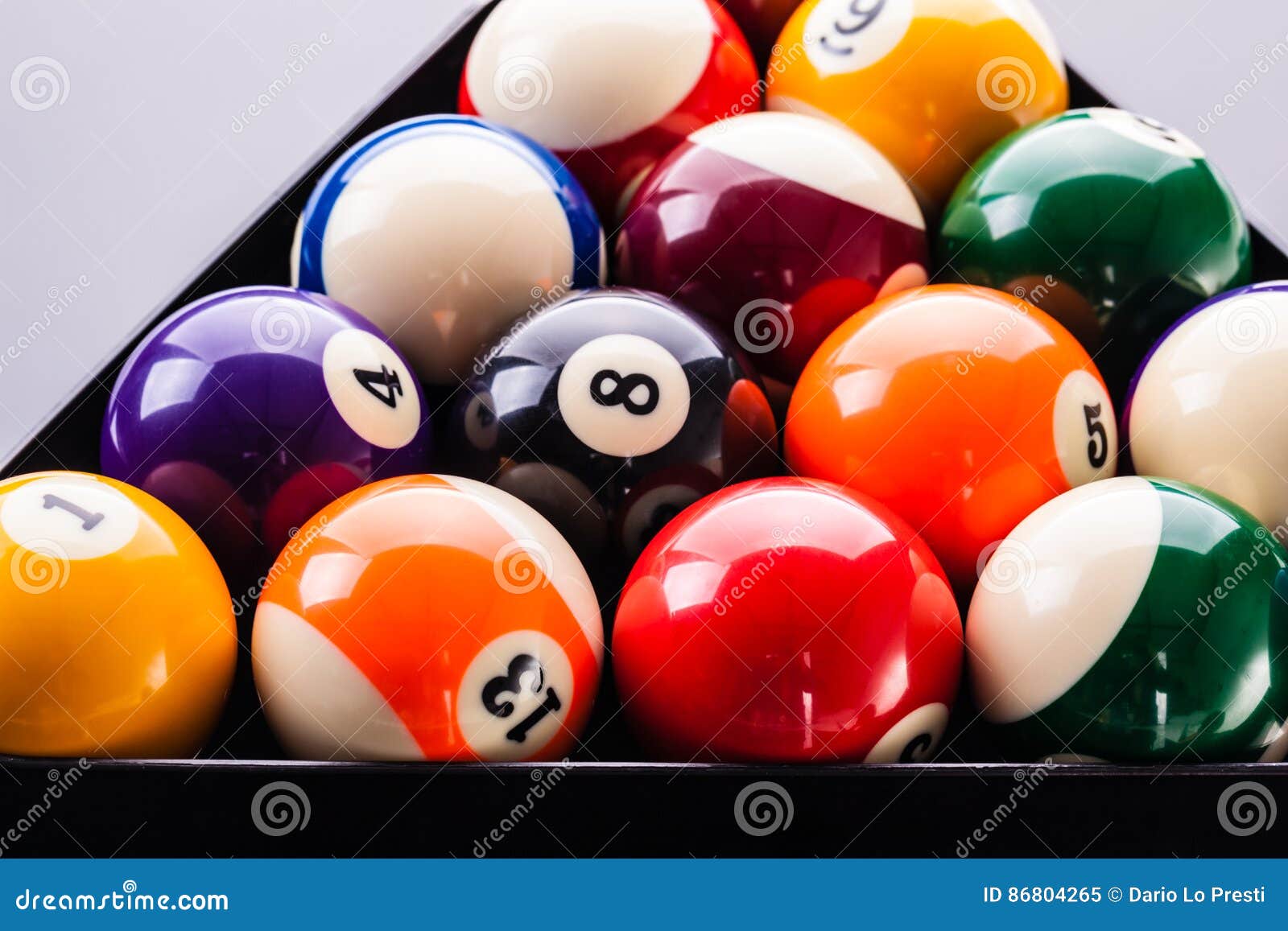 Snooker balls closeup stock image. Image of black, play - 86804265