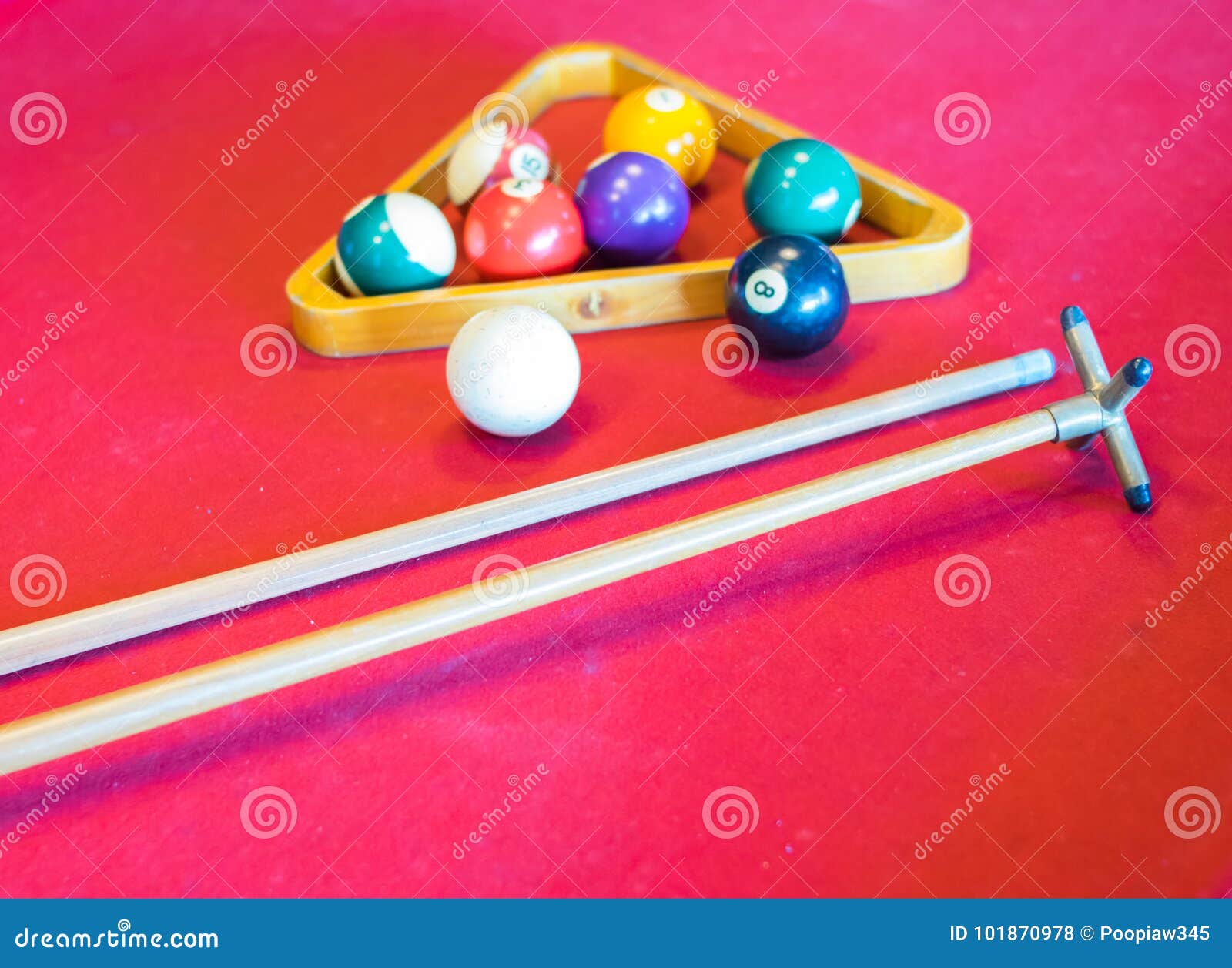 Snooker Balls on the Snooker Table Stock Photo - Image of pool, leisure ...