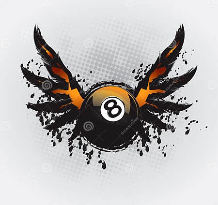 Snooker Design Element 1 stock vector. Illustration of number - 15326357