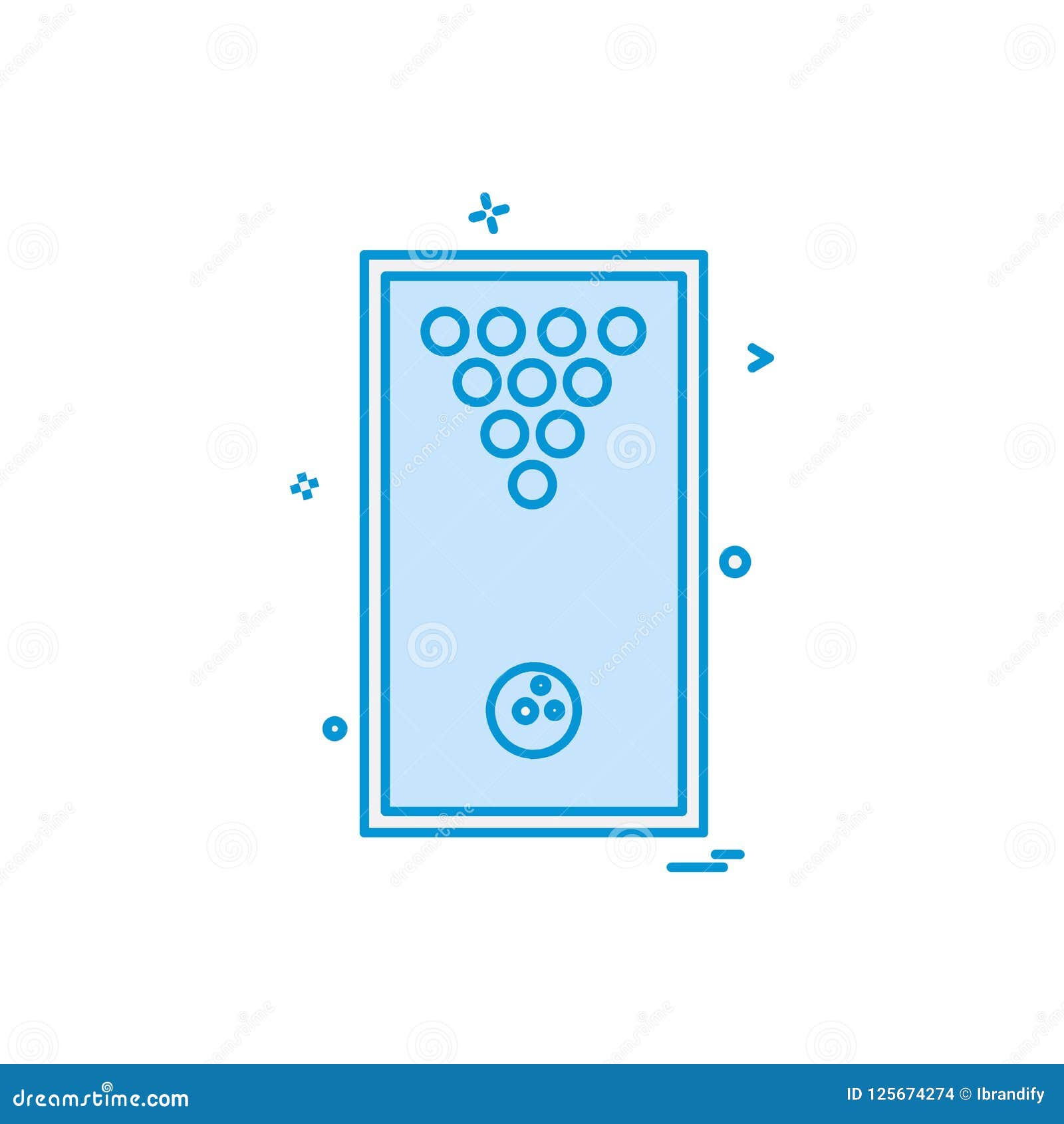 Snooker icon design vector stock vector. Illustration of graphic ...