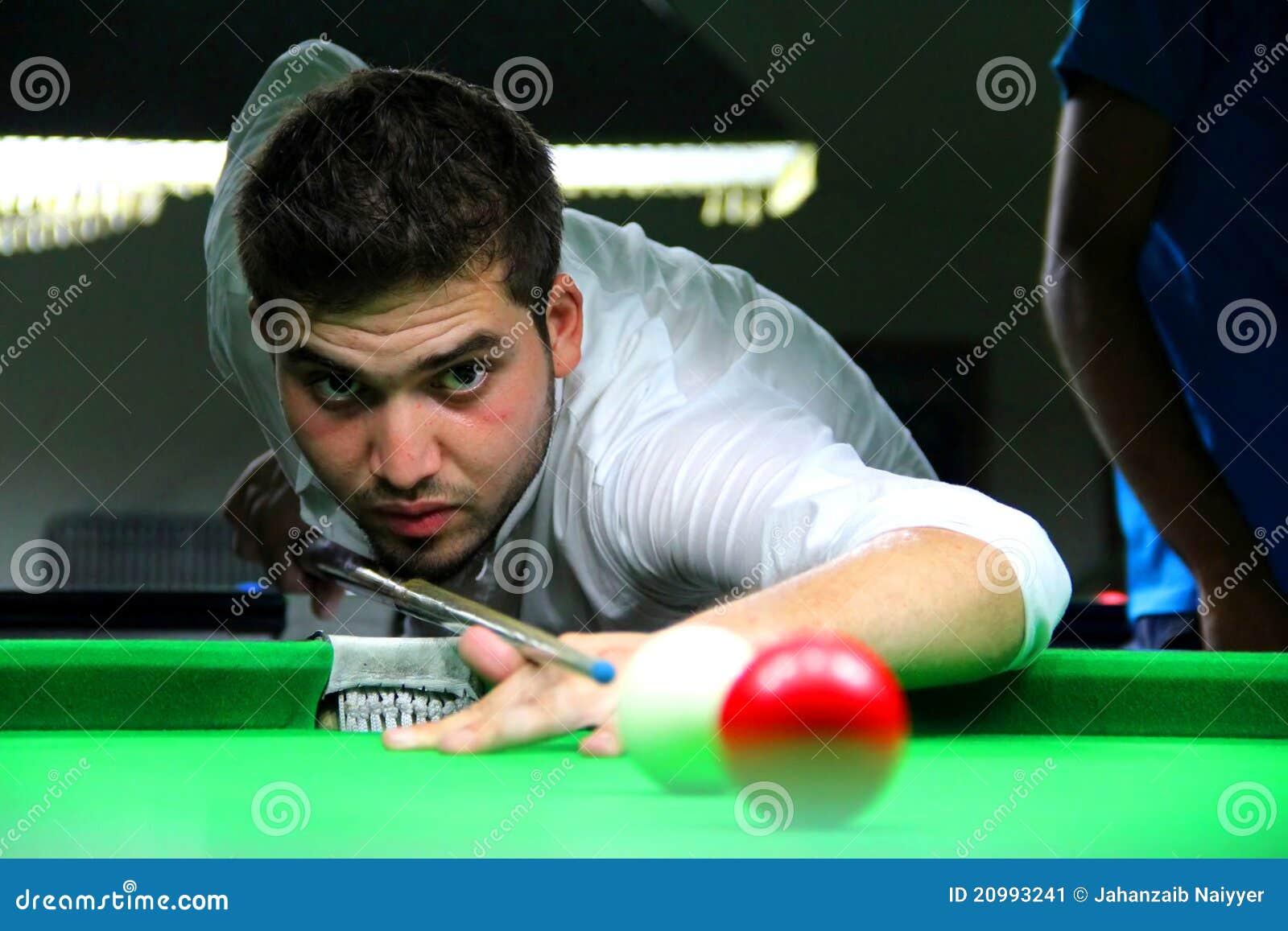 Snooker Player stock image. Image of green, people, player - 20993241