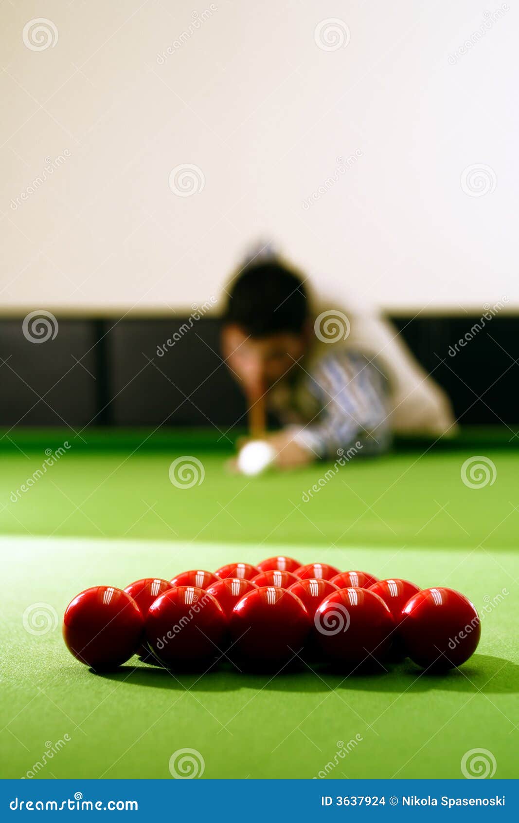 Snooker player stock photo. Image of game, participant - 3637924