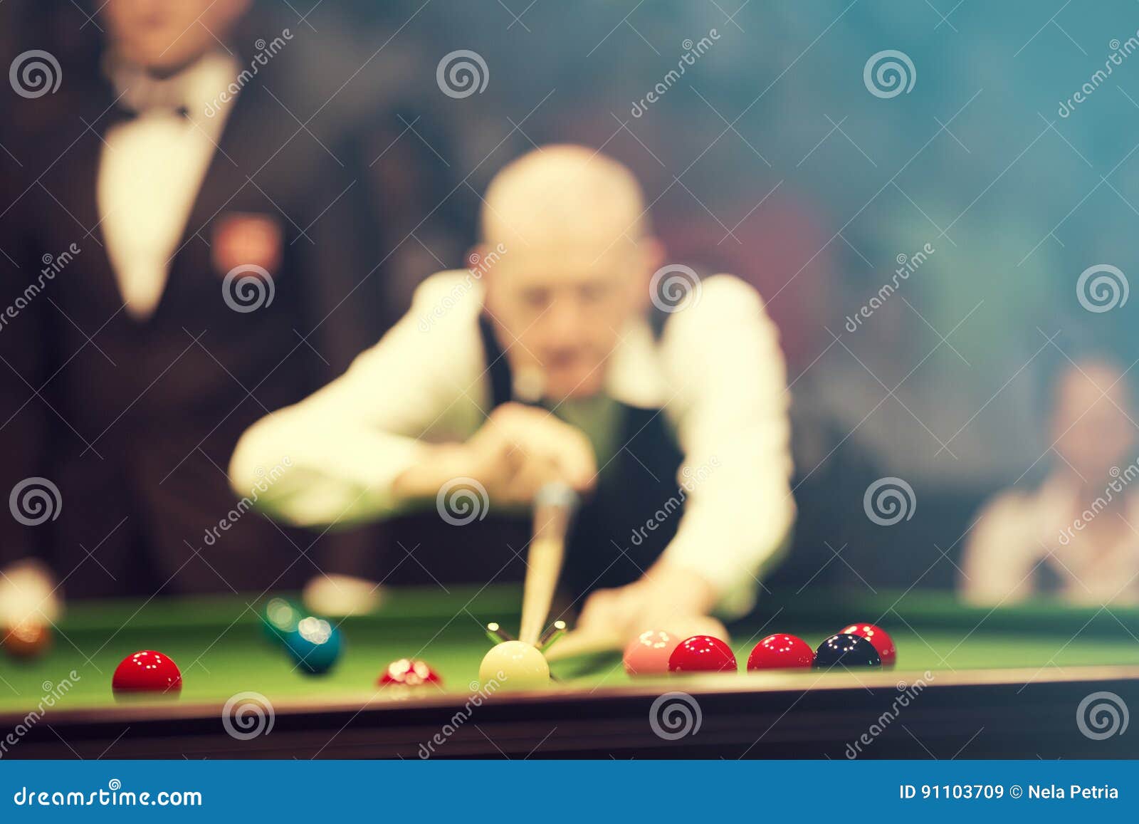 Snooker player stock image. Image of gamble, match, pocket - 91103709