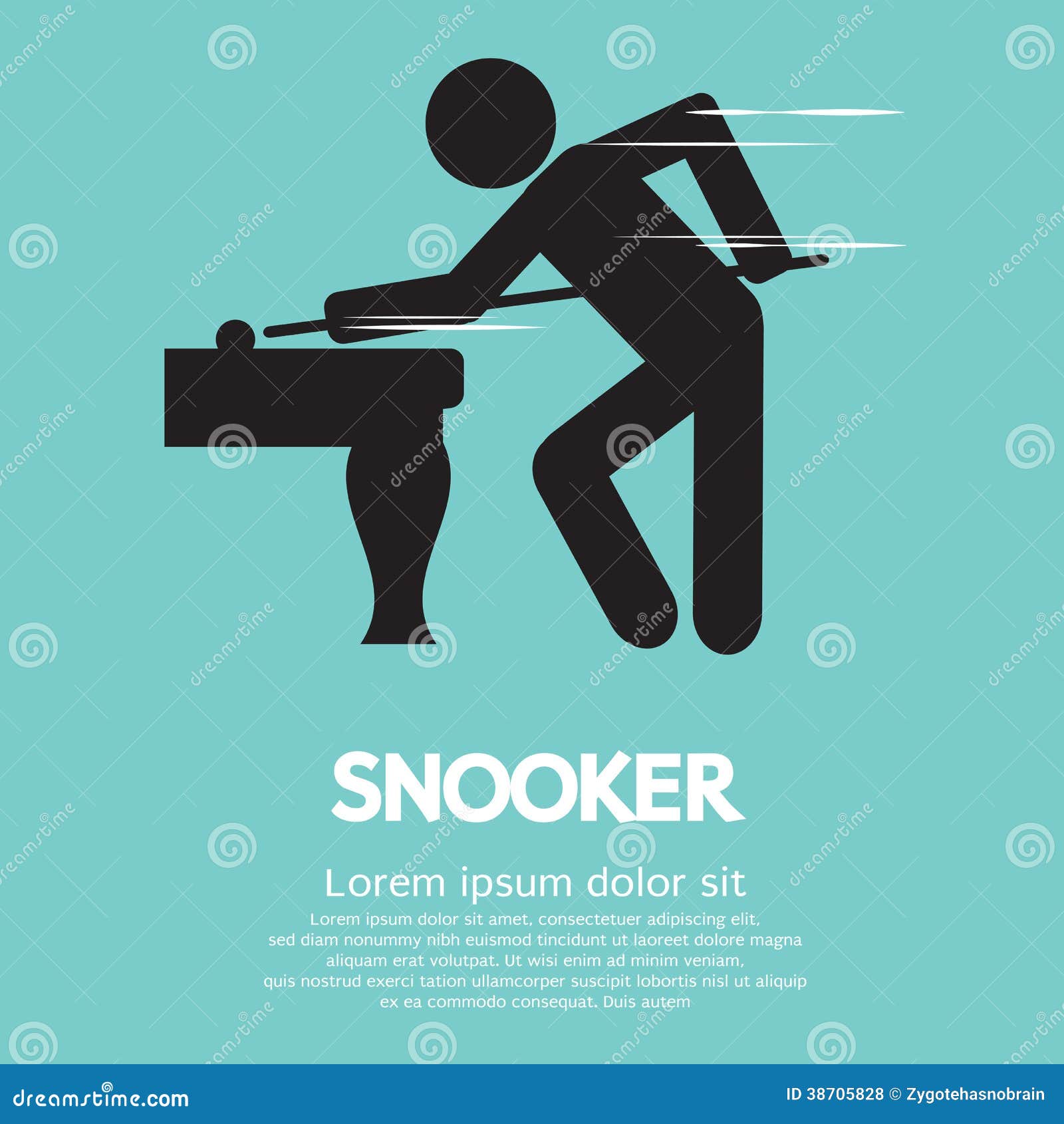 Snooker Player Male Vector. Animated Character Creation Set. Billiard ...