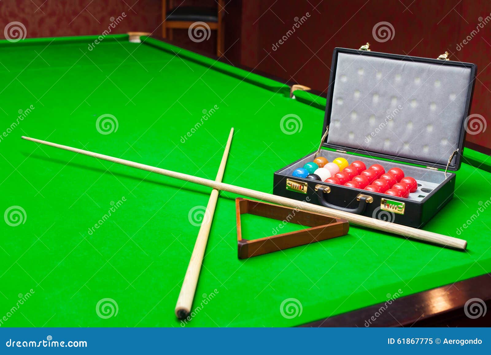 Snooker set stock image. Image of hobby, play, recreation - 61867775